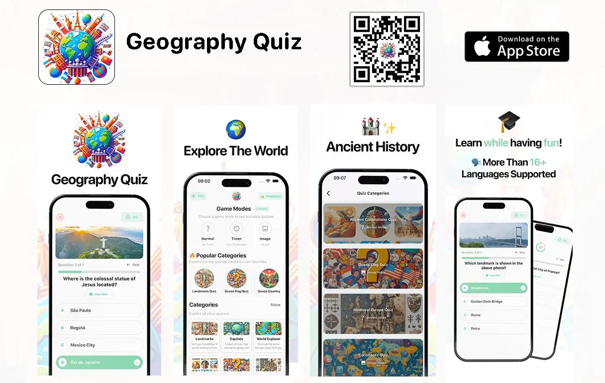 Geography Quiz - Massive Upgrade & Redesign | Scrolller