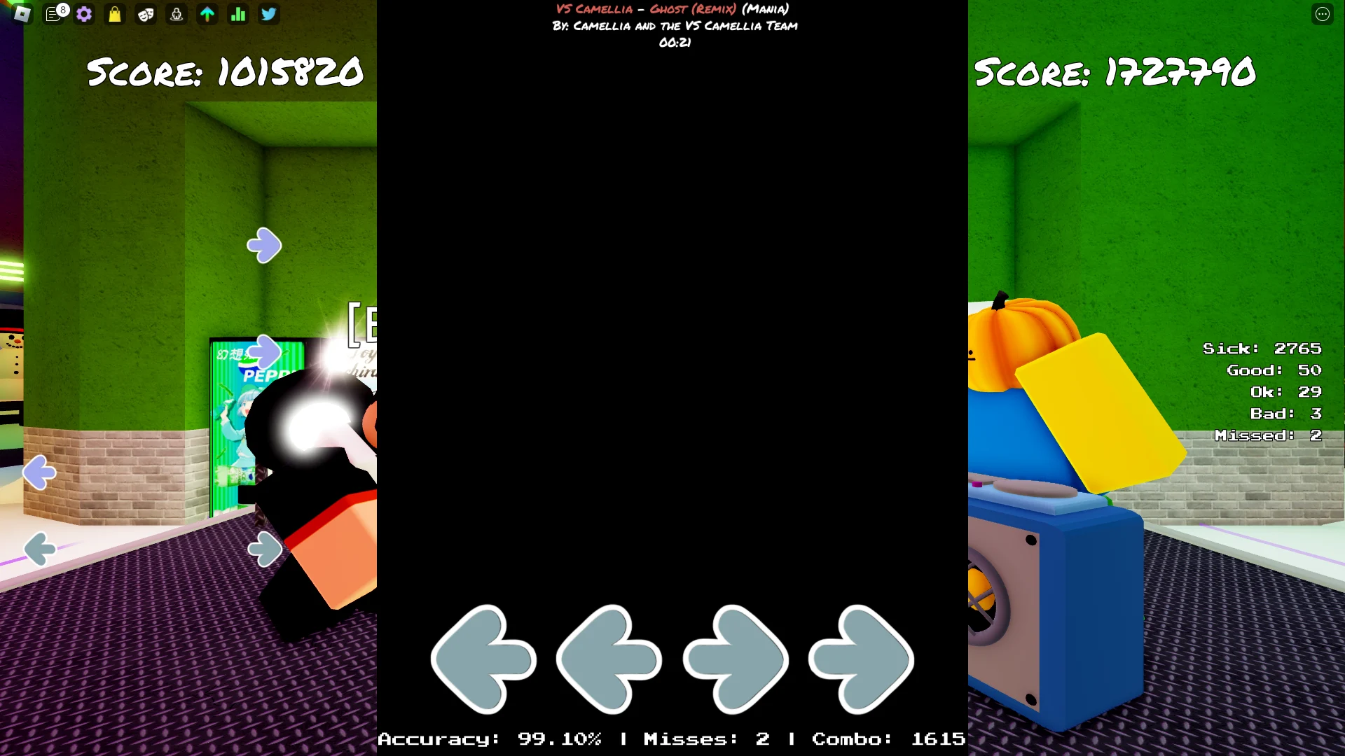 Ghost remix 2 miss right side (somehow i got less on this than on ...