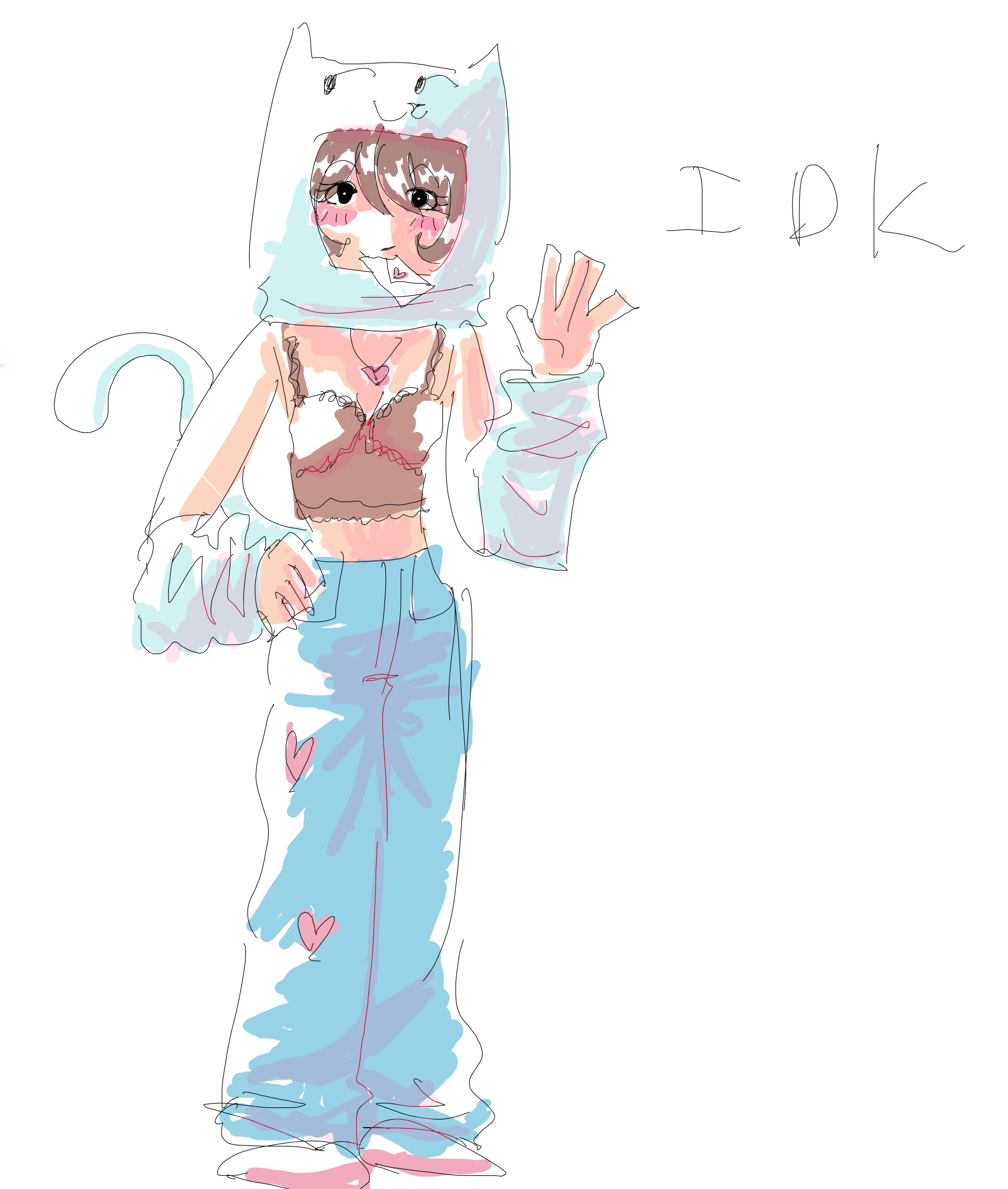 I drew my avatar from memory ;( | Scrolller