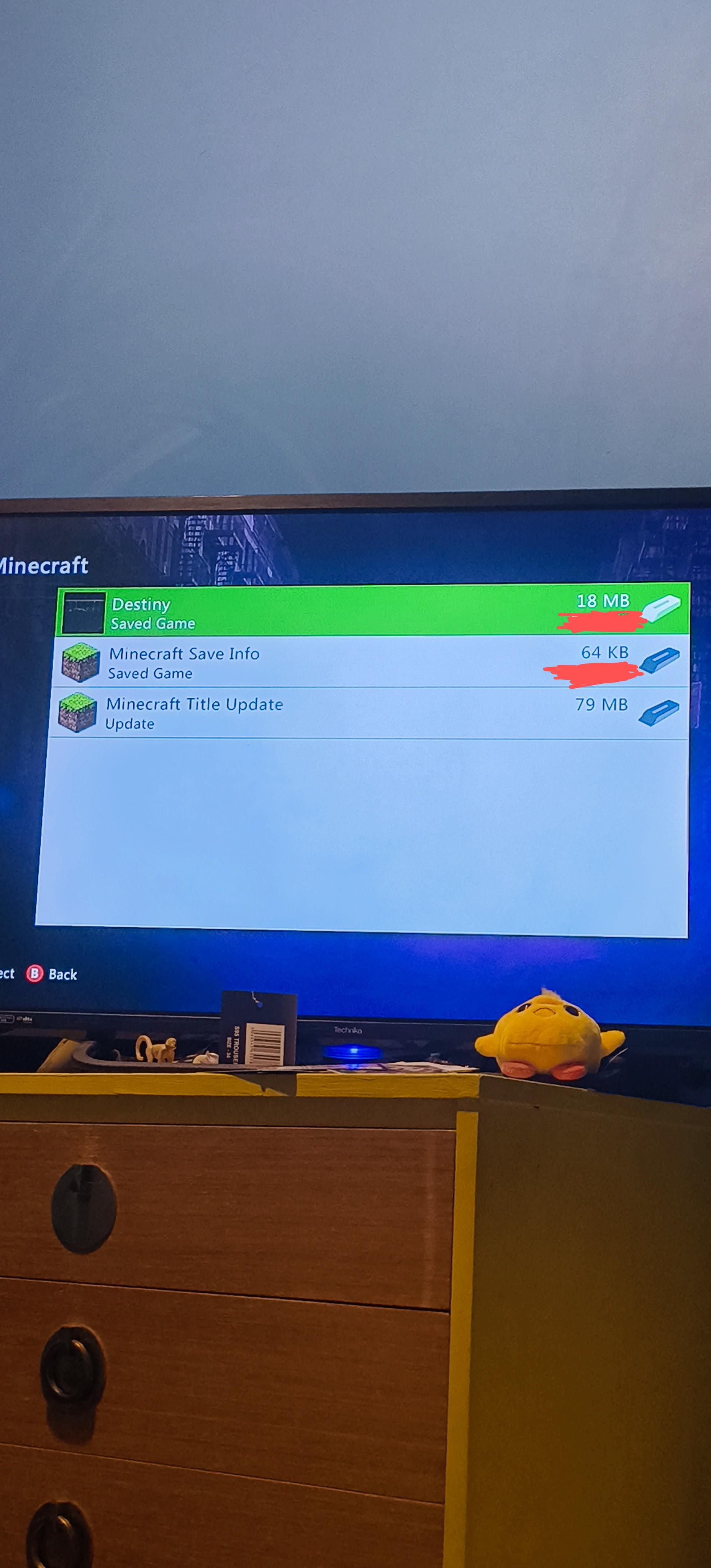 Xbox 360 Minecraft world reset after going from TU14 to TU25 | Scrolller