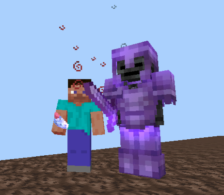 I never noticed that the wither skeleton is that tall. | Scrolller