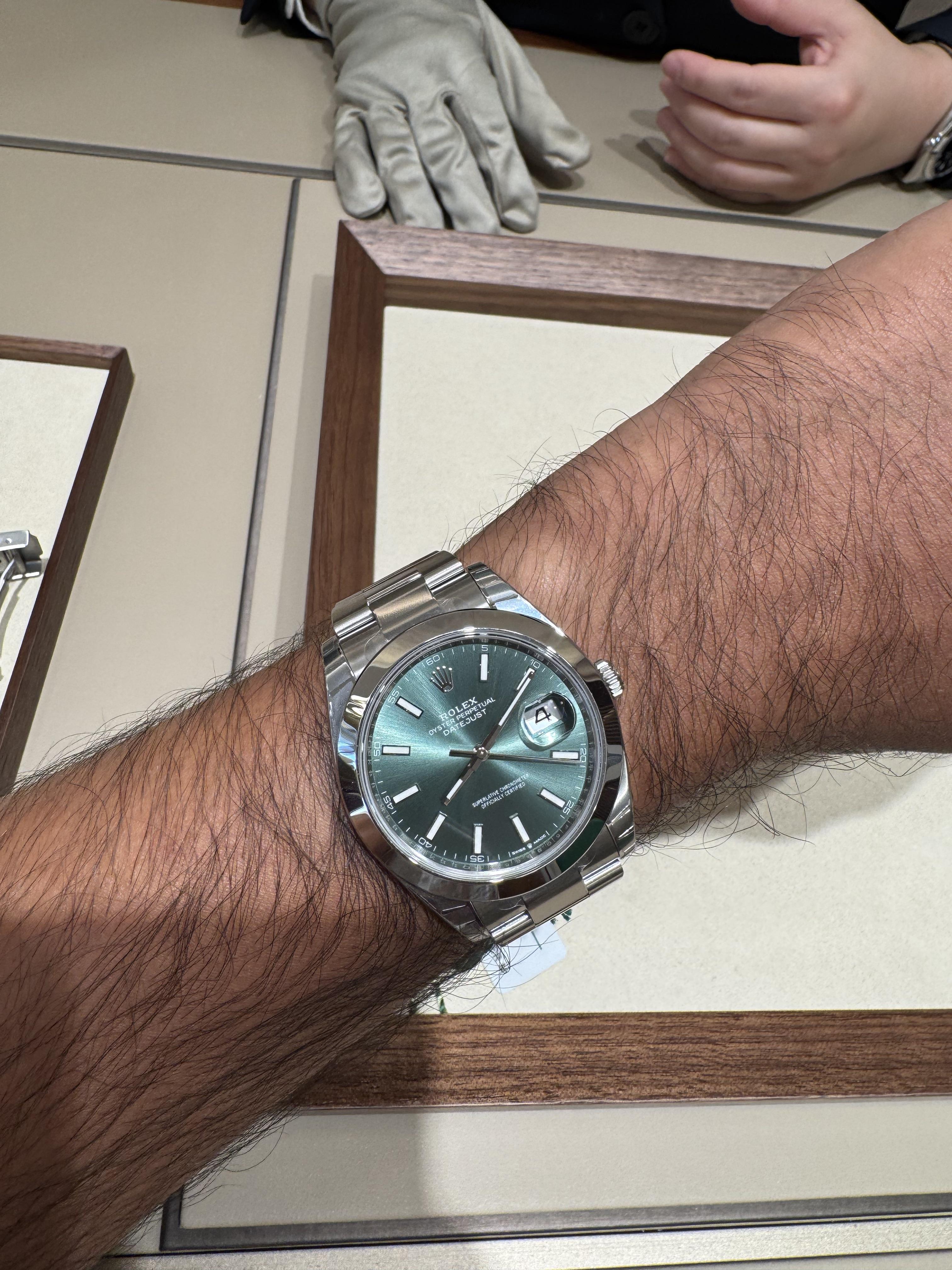 Oyster perpetual sizing | Scrolller