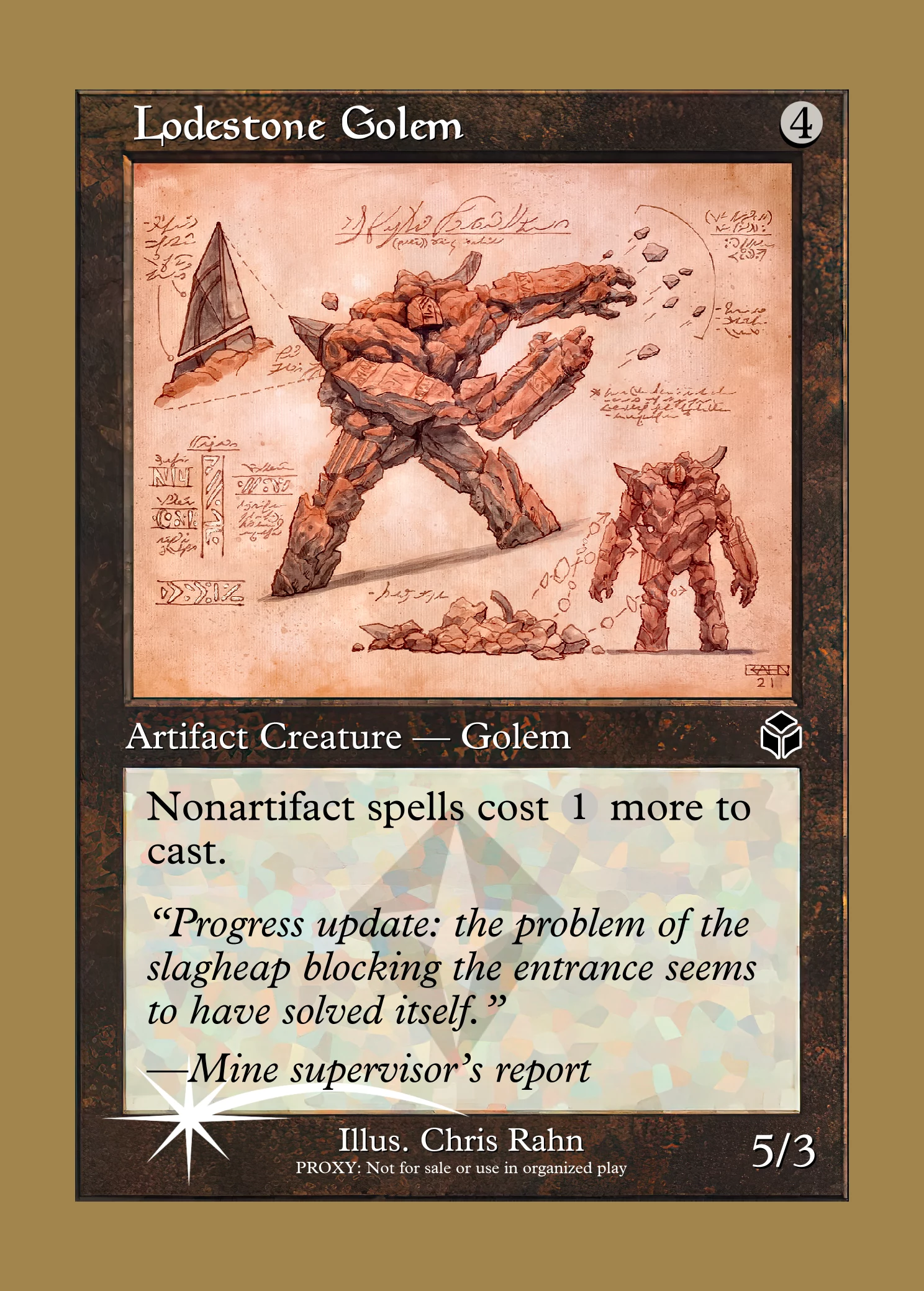 Gold border Question | Scrolller