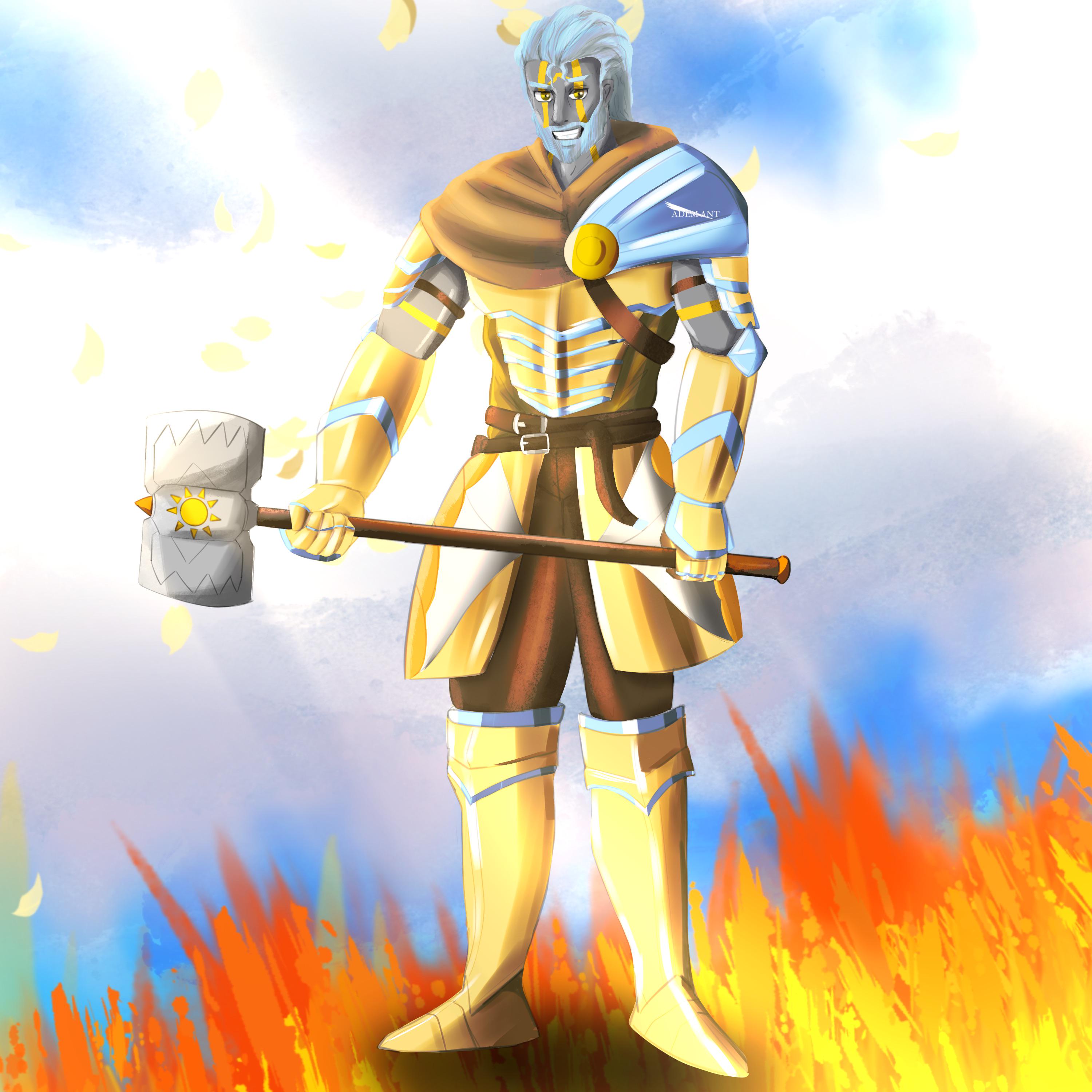 Goliath paladin concept | Scrolller