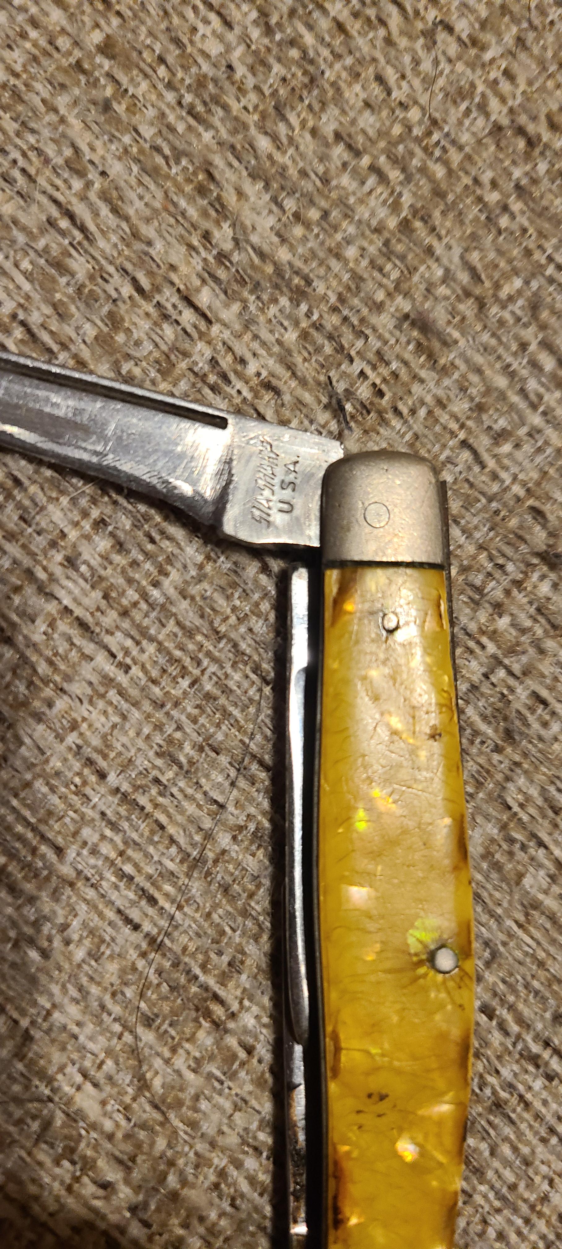 A relative sent me these knives that were owned by my great grandfather. I could use some help ...