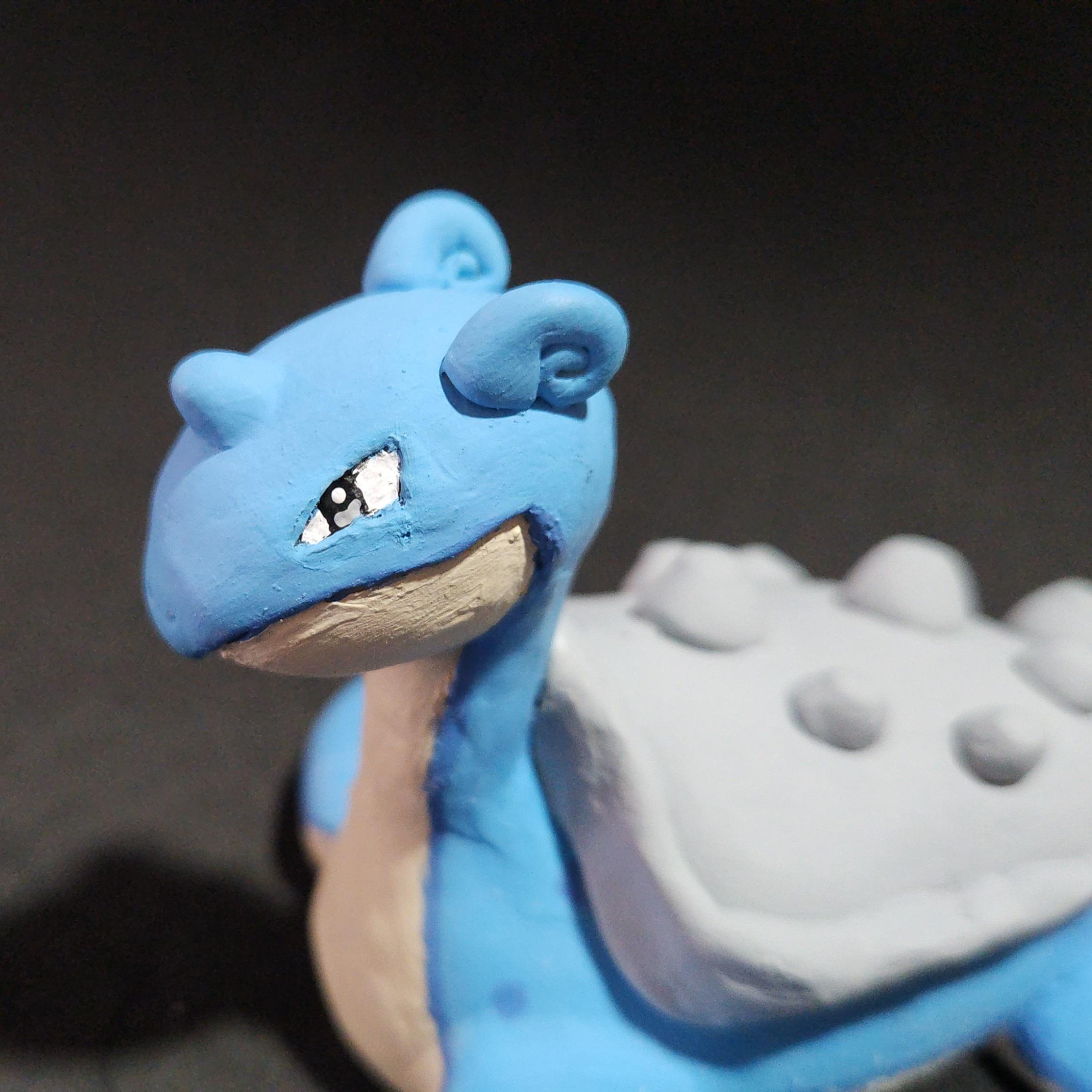 I made this lapras and I'm happy with the final result | Scrolller