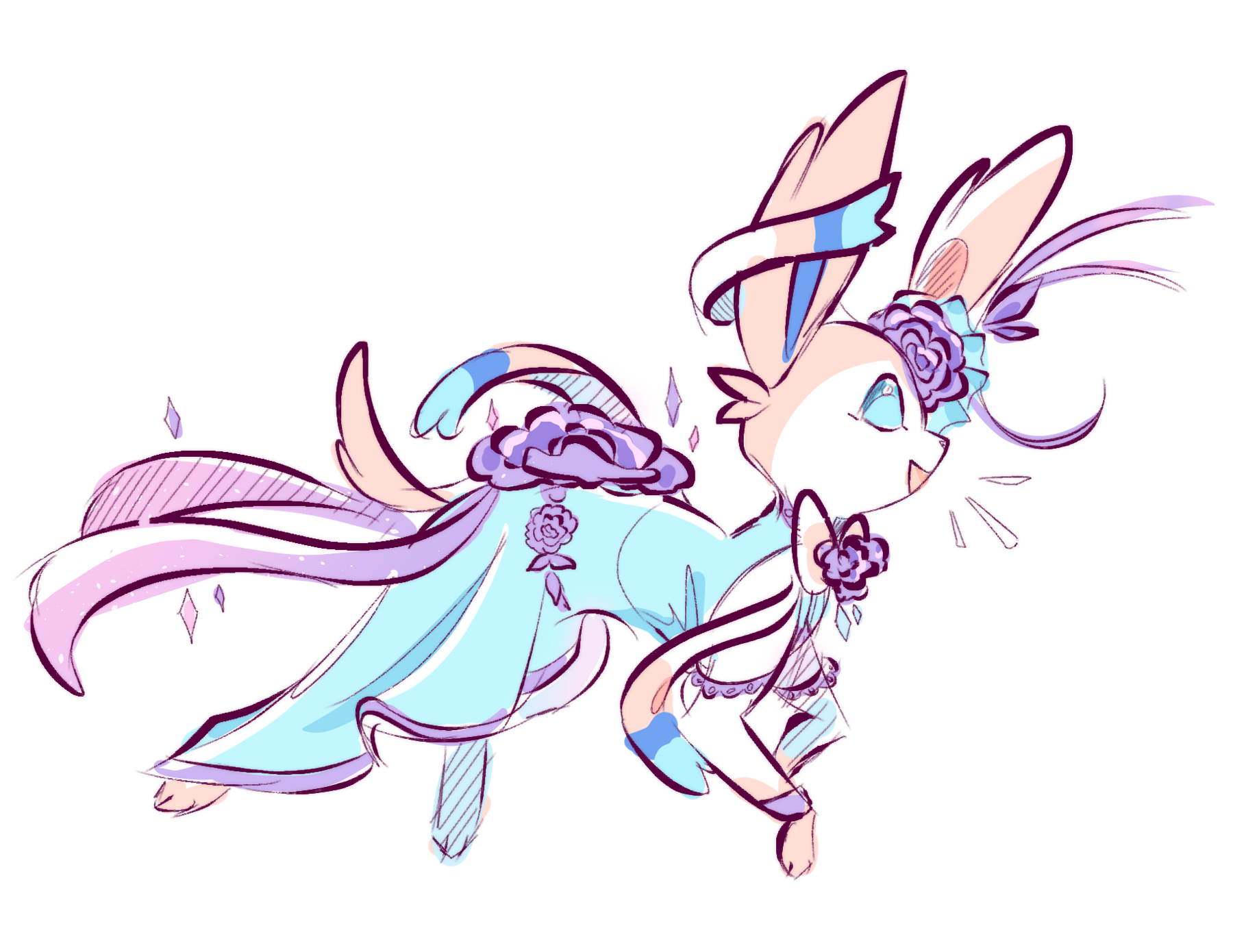 Sylveon Doodle | Scrolller