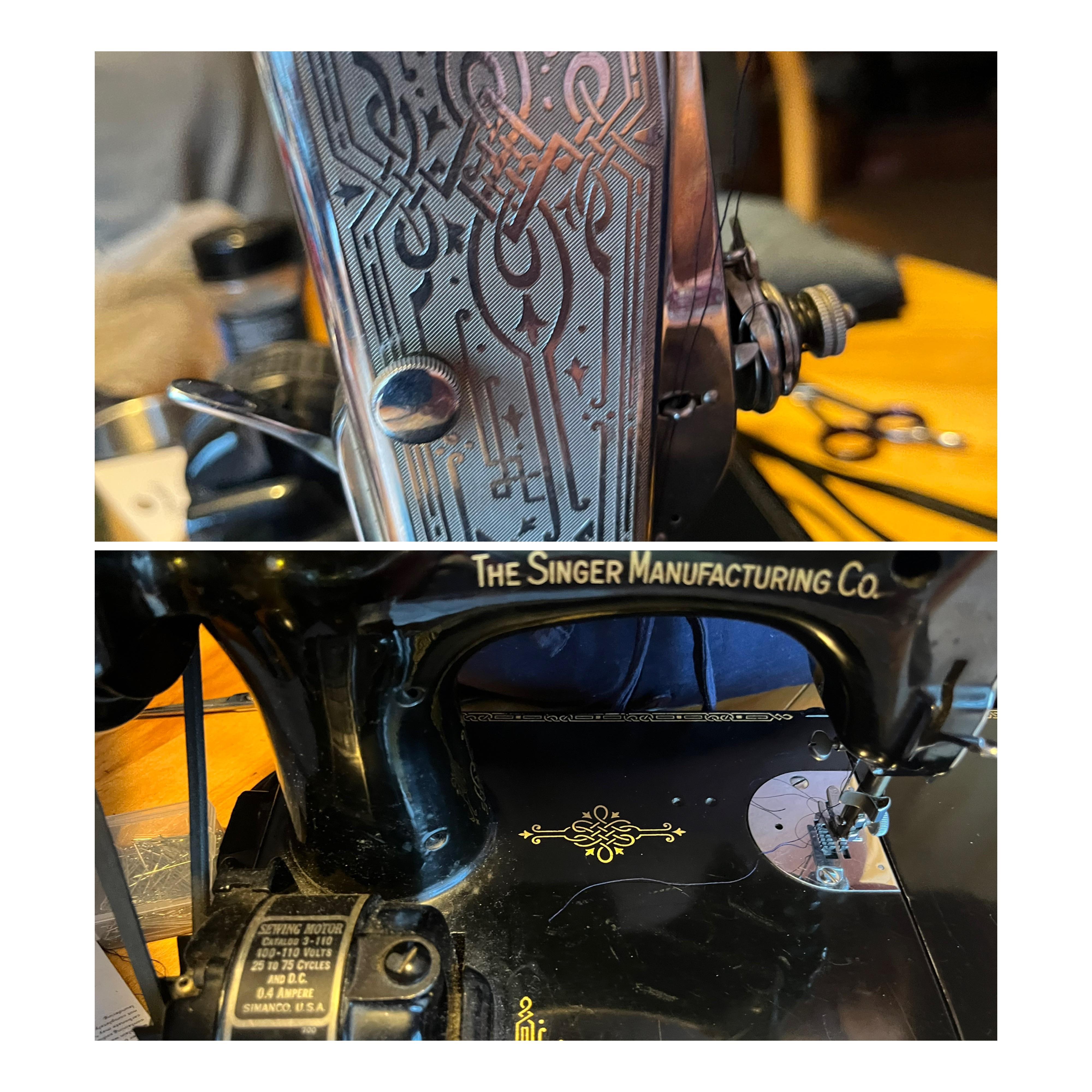 Works like a dream- old singer sewing machine (narrowed down to mid 1930’s early 1940’s) | Scrolller