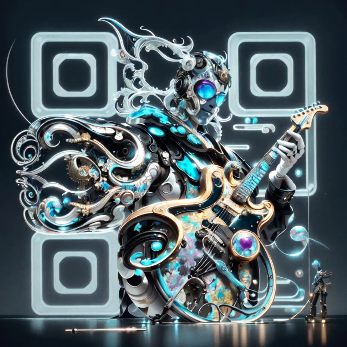 Guitar QR Code Player | Scrolller