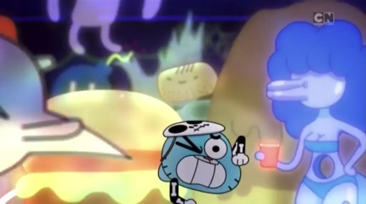 Gumball and Darwin turned into ghost (Japanese dub) | Scrolller