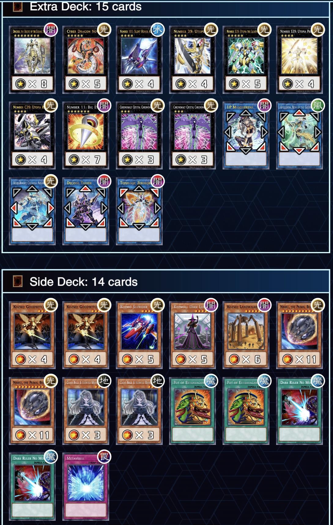 Recommendations for this Kozmo deck? | Scrolller