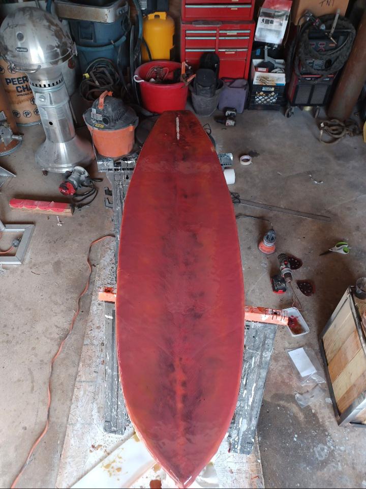Surfboard in the Works | Scrolller