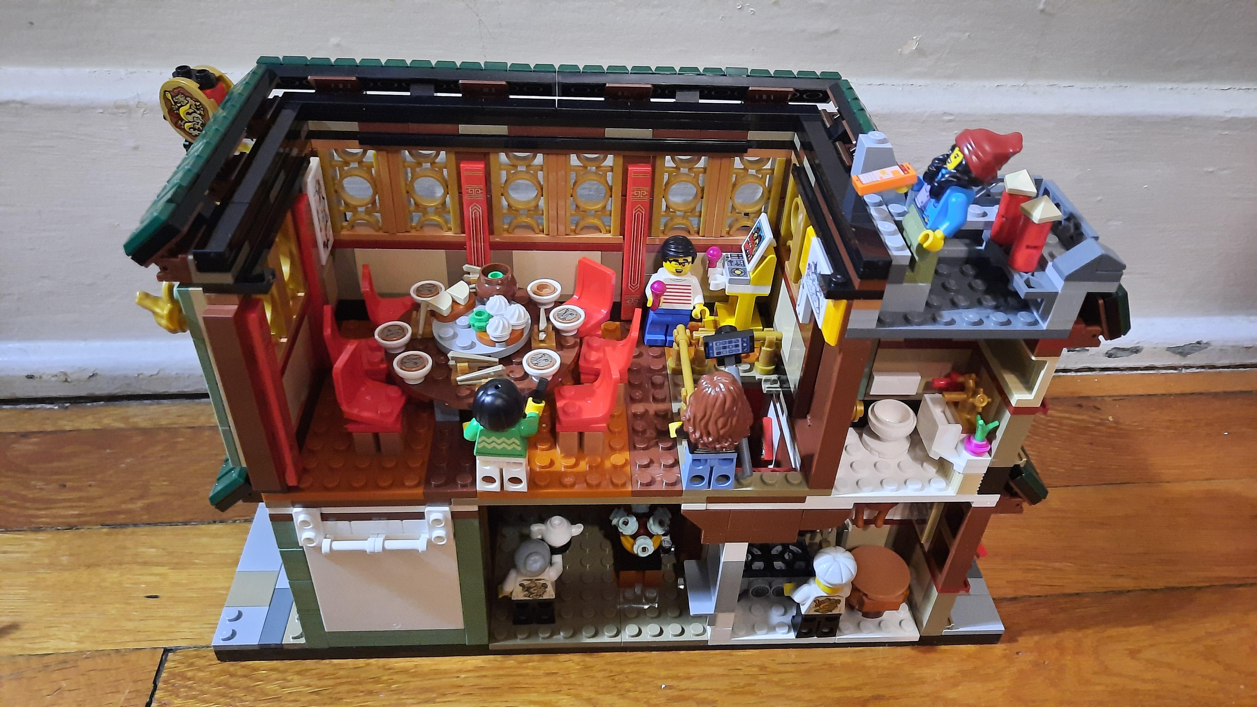Built the CNY Dragon restaurant set. It's beautiful. | Scrolller