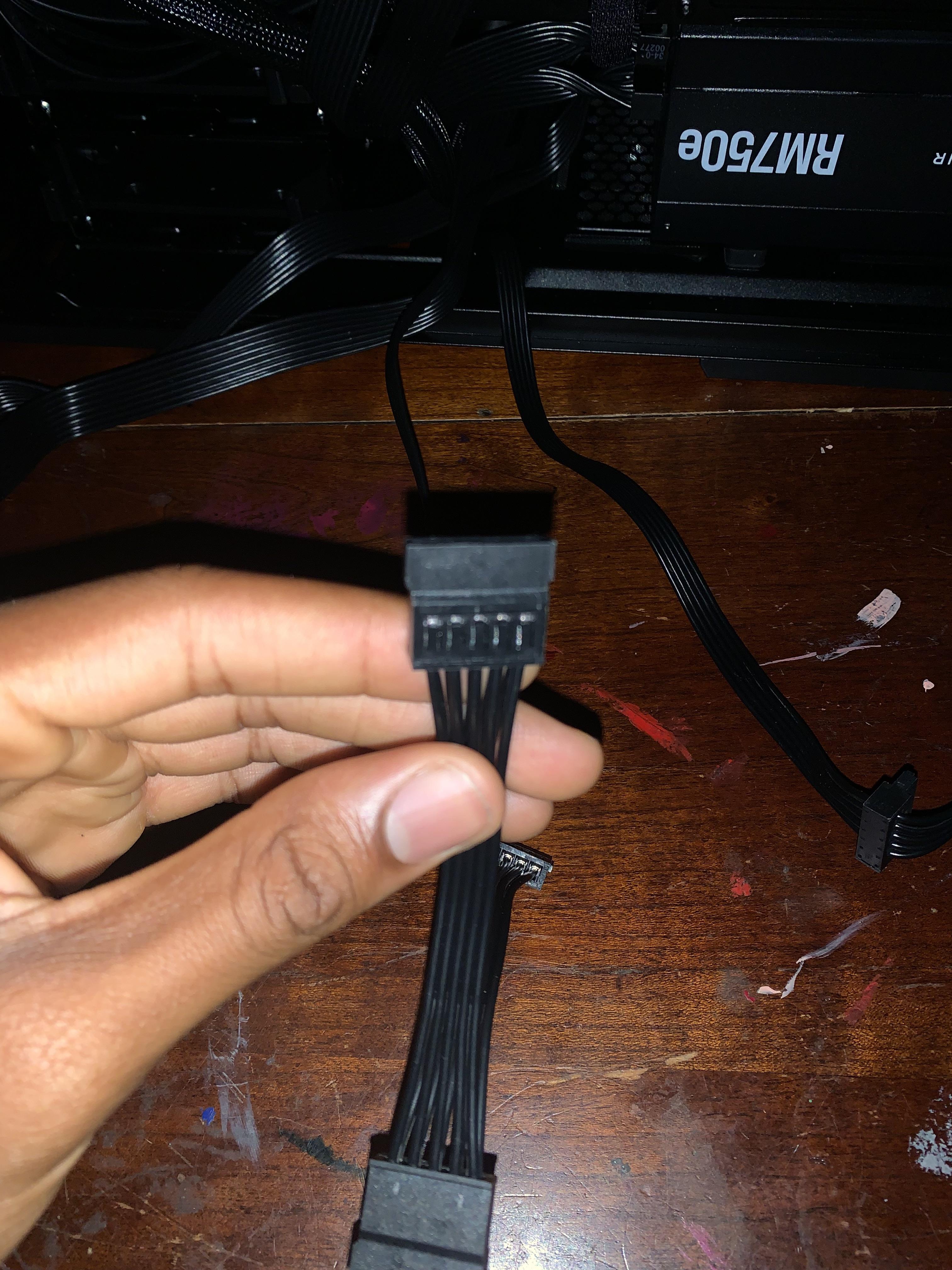 Does anyone know where these cables go on my pc | Scrolller