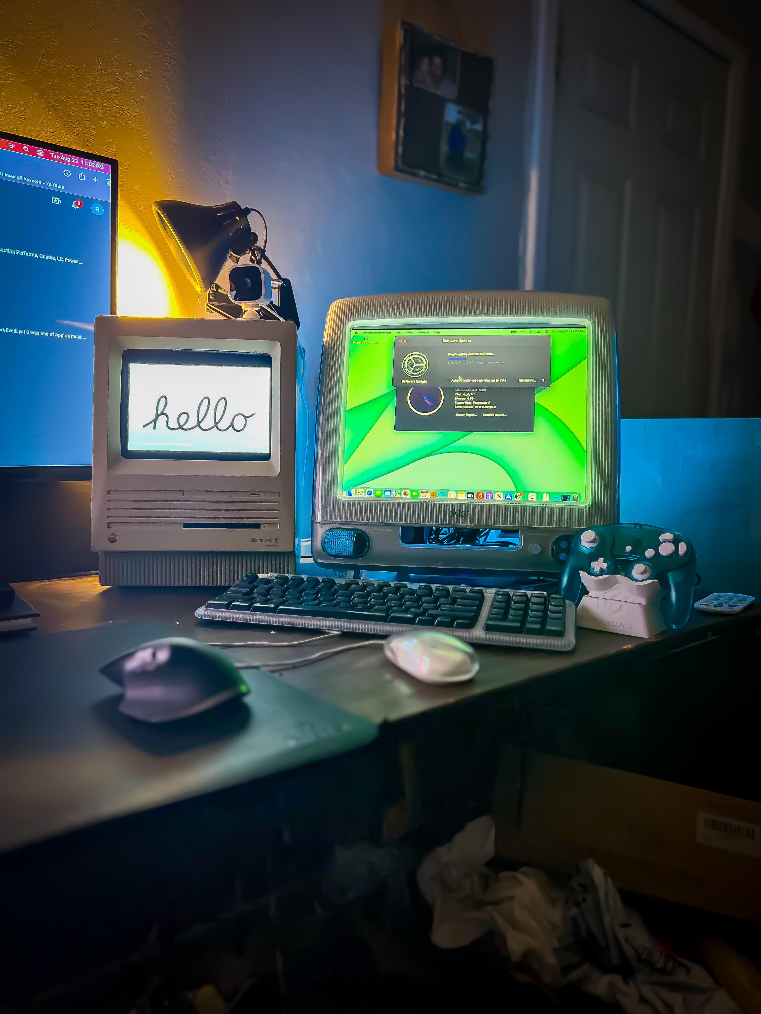 My repurposed retro Mac setup | Scrolller