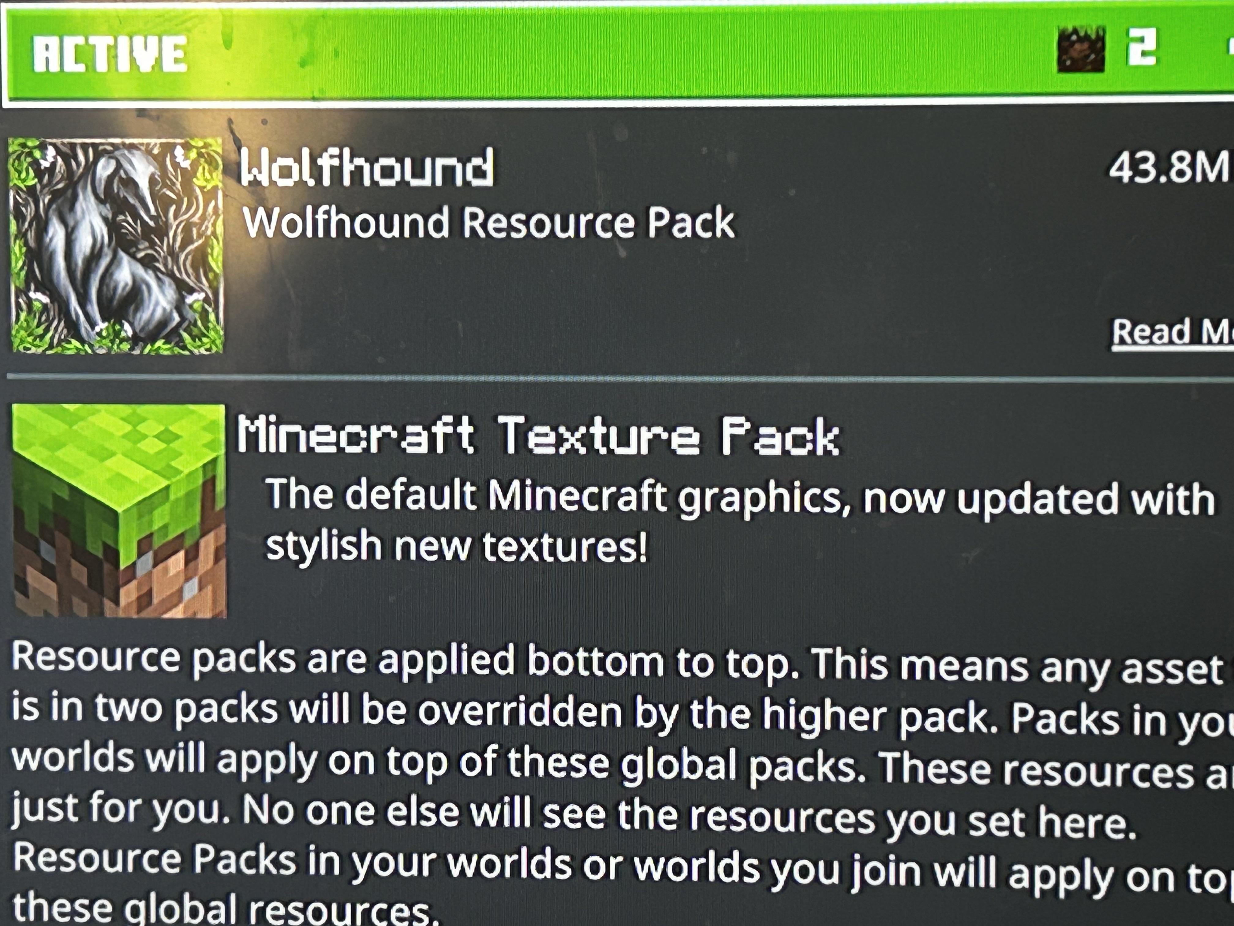 Bedrock texture pack is only applying to some objects? | Scrolller