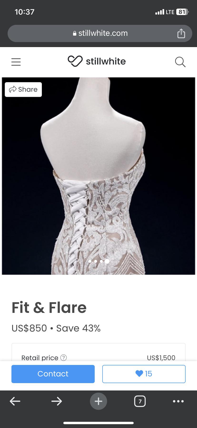 Im considering a used dress. Are my measurements close enough to the dresses measurements to fit ...