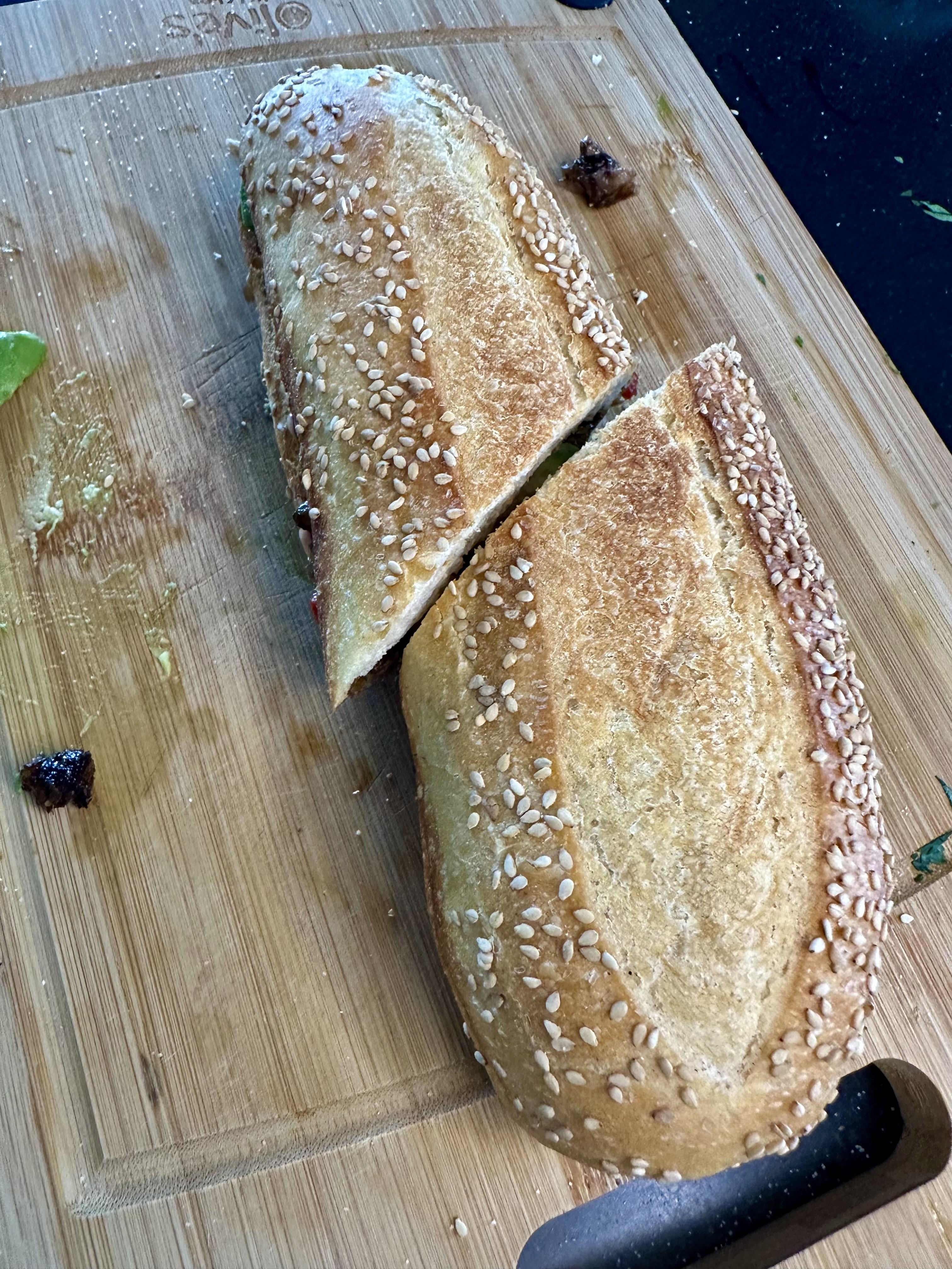 Beef rib sandwich. | Scrolller