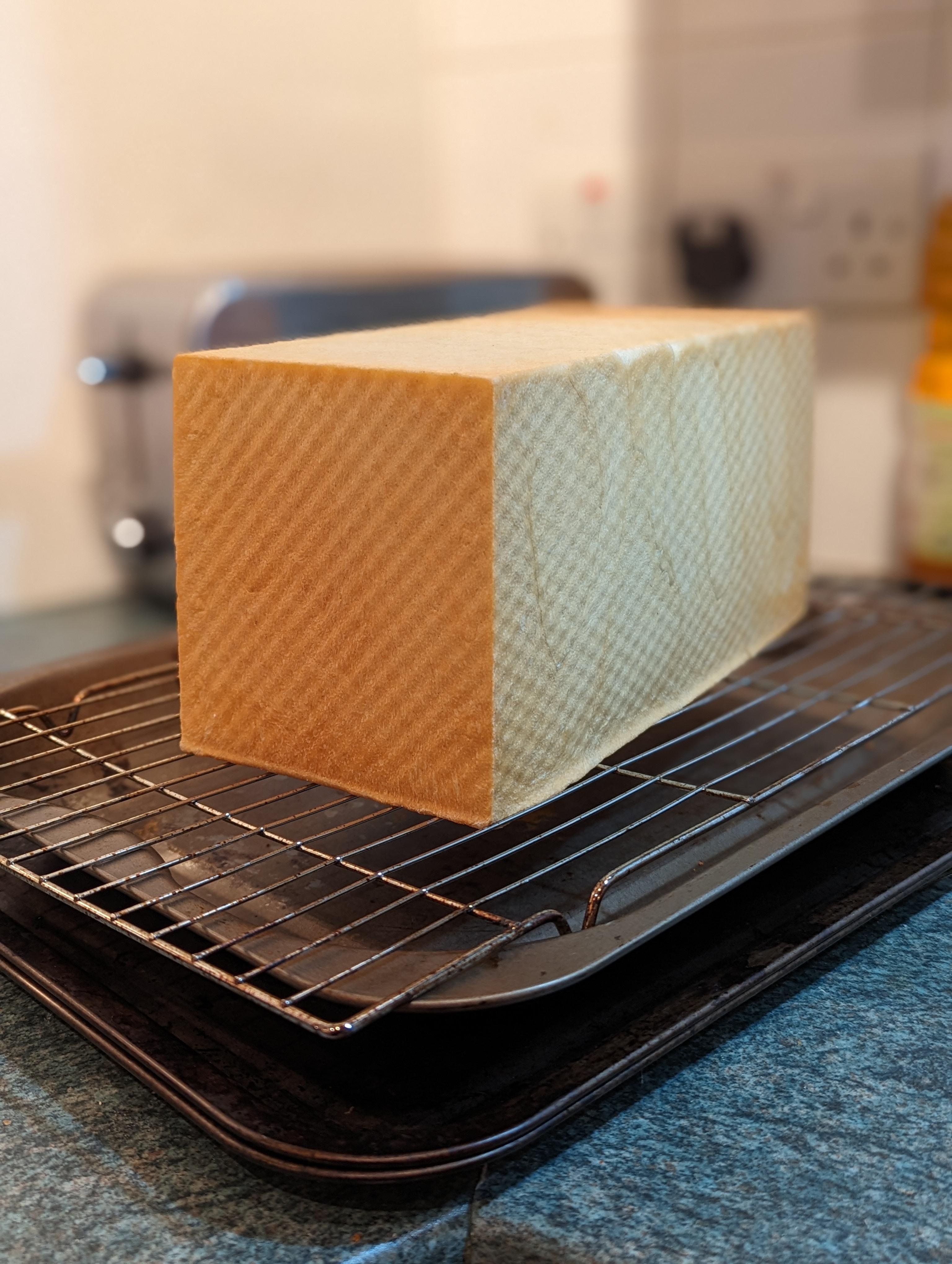 Finally baked a Shokupan that filled all the gaps | Scrolller