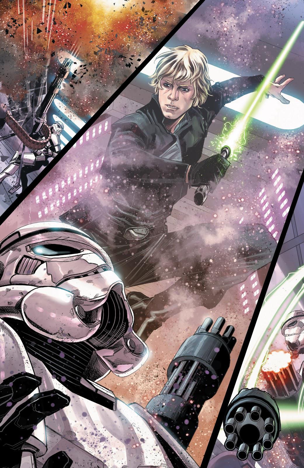 No one, I say no one, draws Luke Skywalker like Marco Checetto. | Scrolller