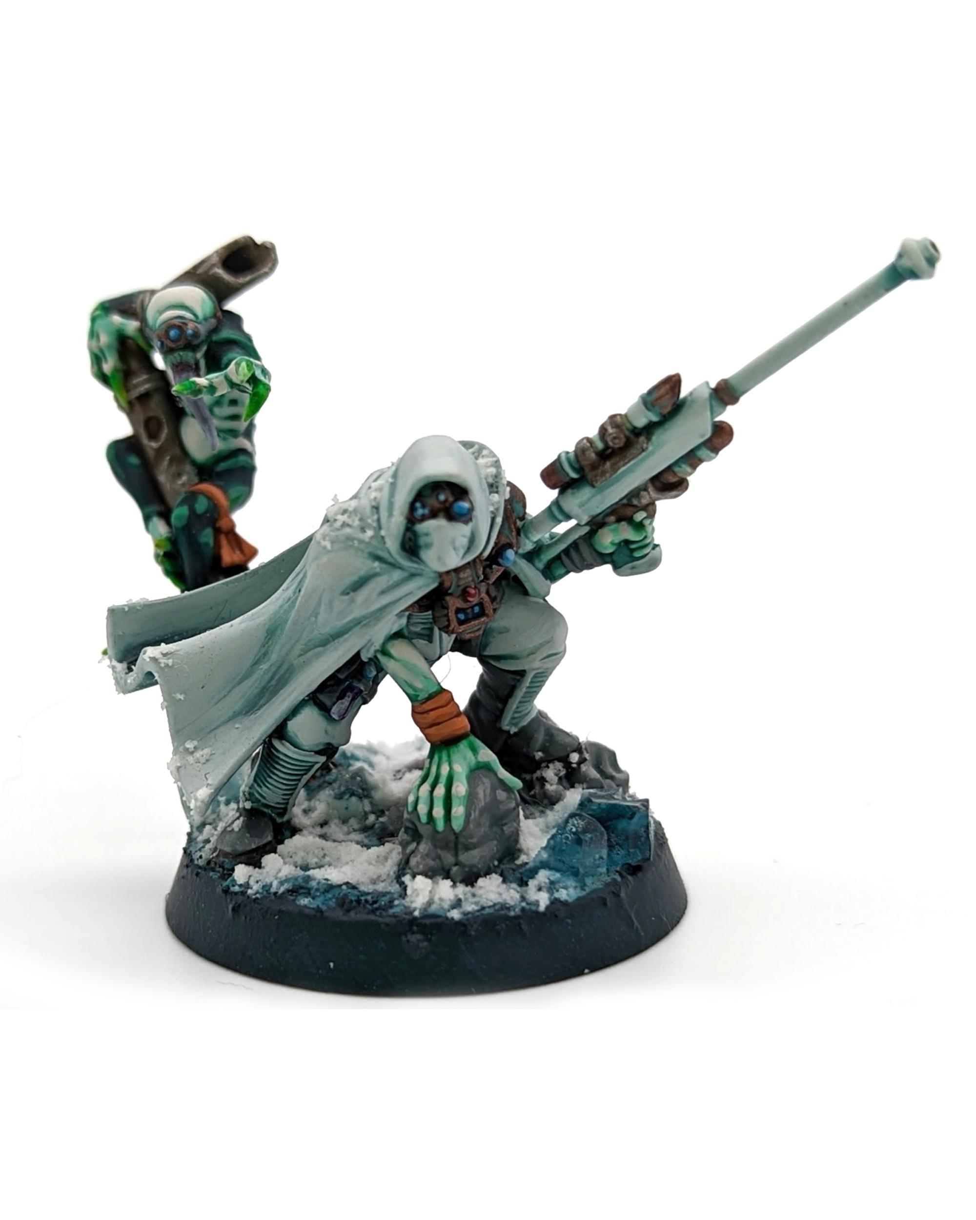 Sanctus. I really didn't like the screaming face... seemed like an odd expression for the sniper ...