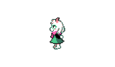 Ralsei sprite slightly modified | Scrolller
