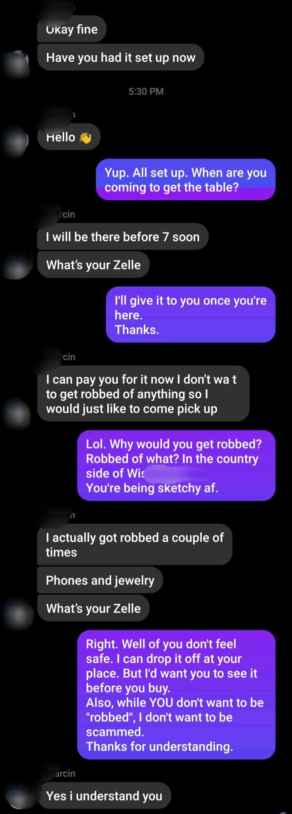 Yet another fb scam attempt. | Scrolller