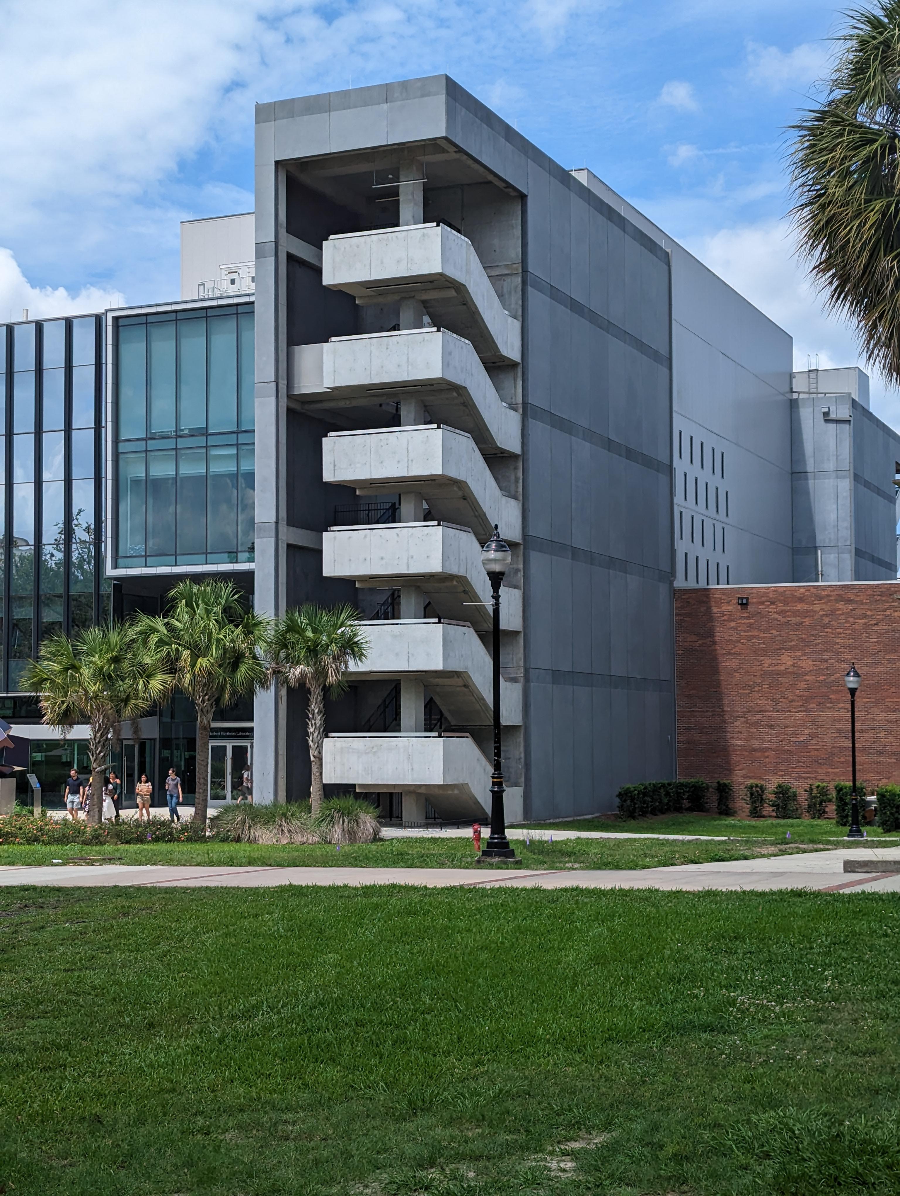 Was this University of Florida building inspired by brutalist architecture? | Scrolller