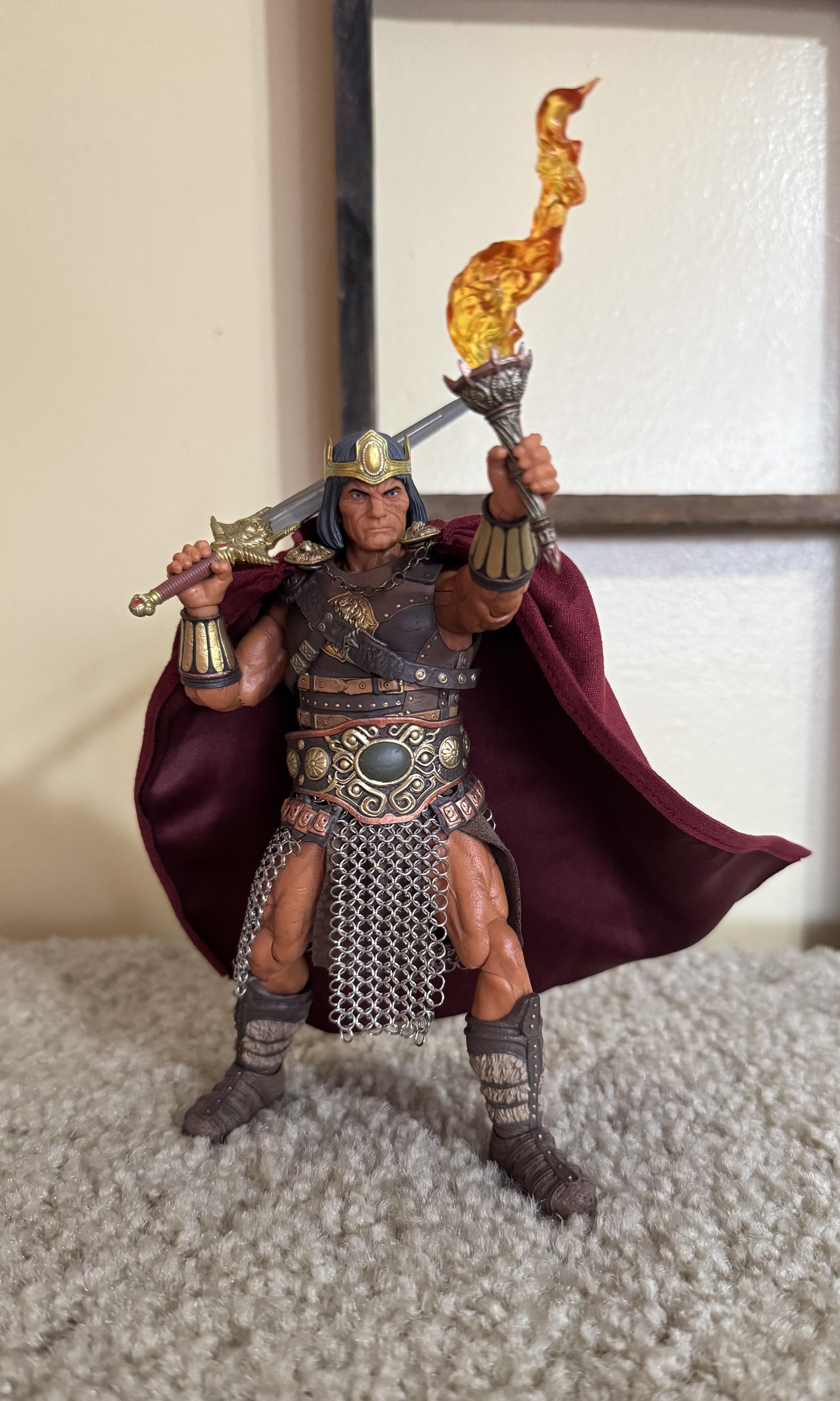 Two looks for Mezco’s King Conan. Which do you prefer? | Scrolller