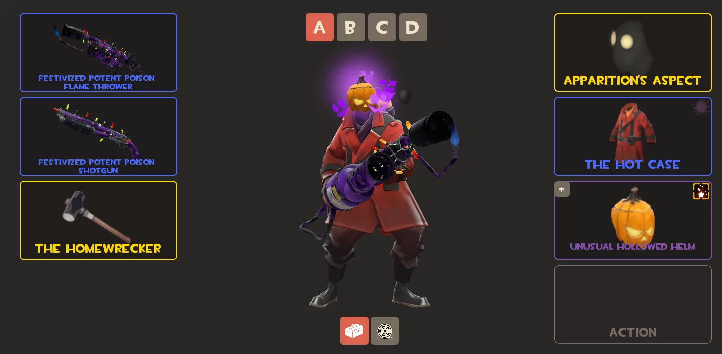 Halloween Pyro Loadout | Scrolller