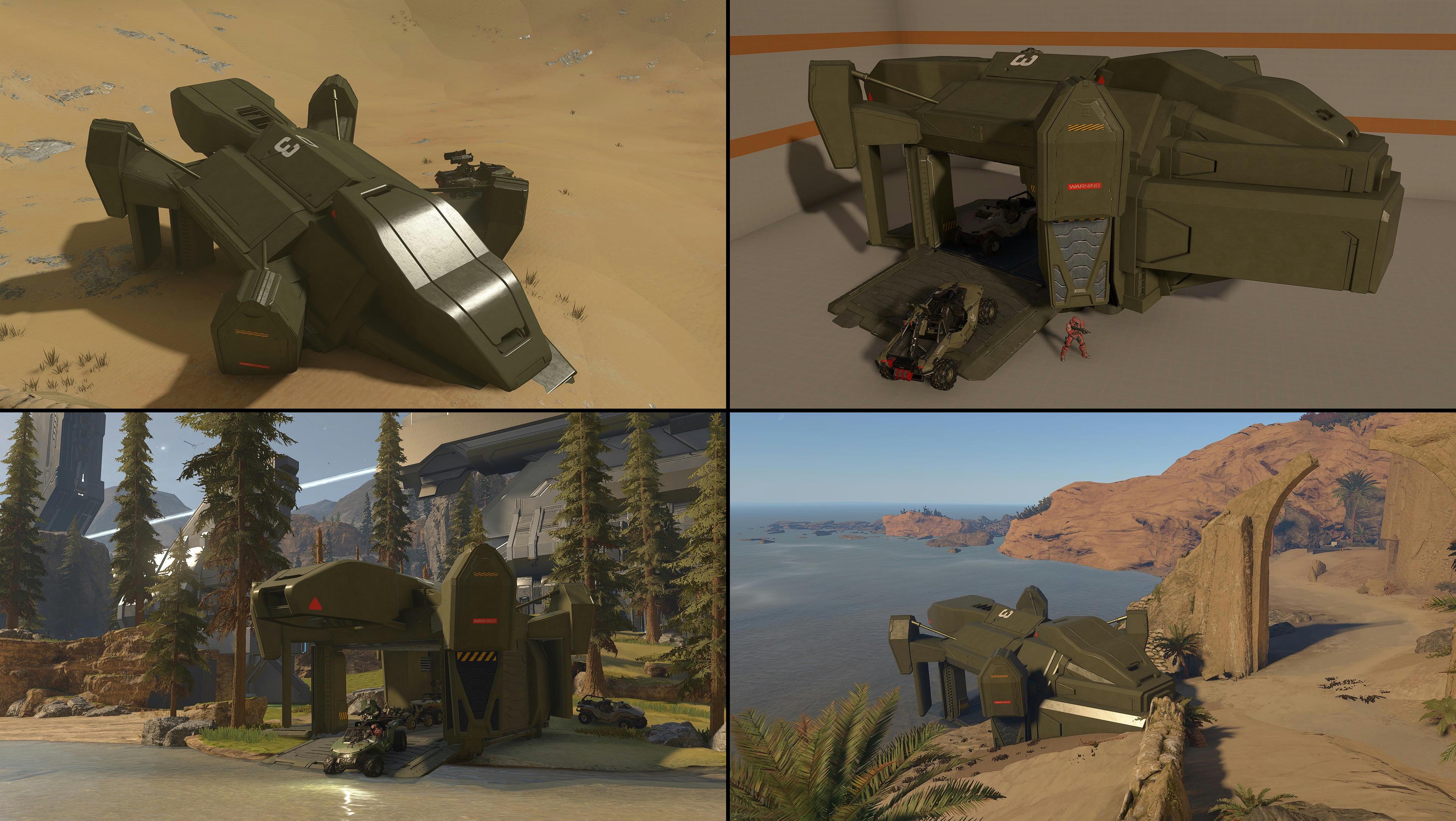 Halo 3 Albatross prefab | Scrolller