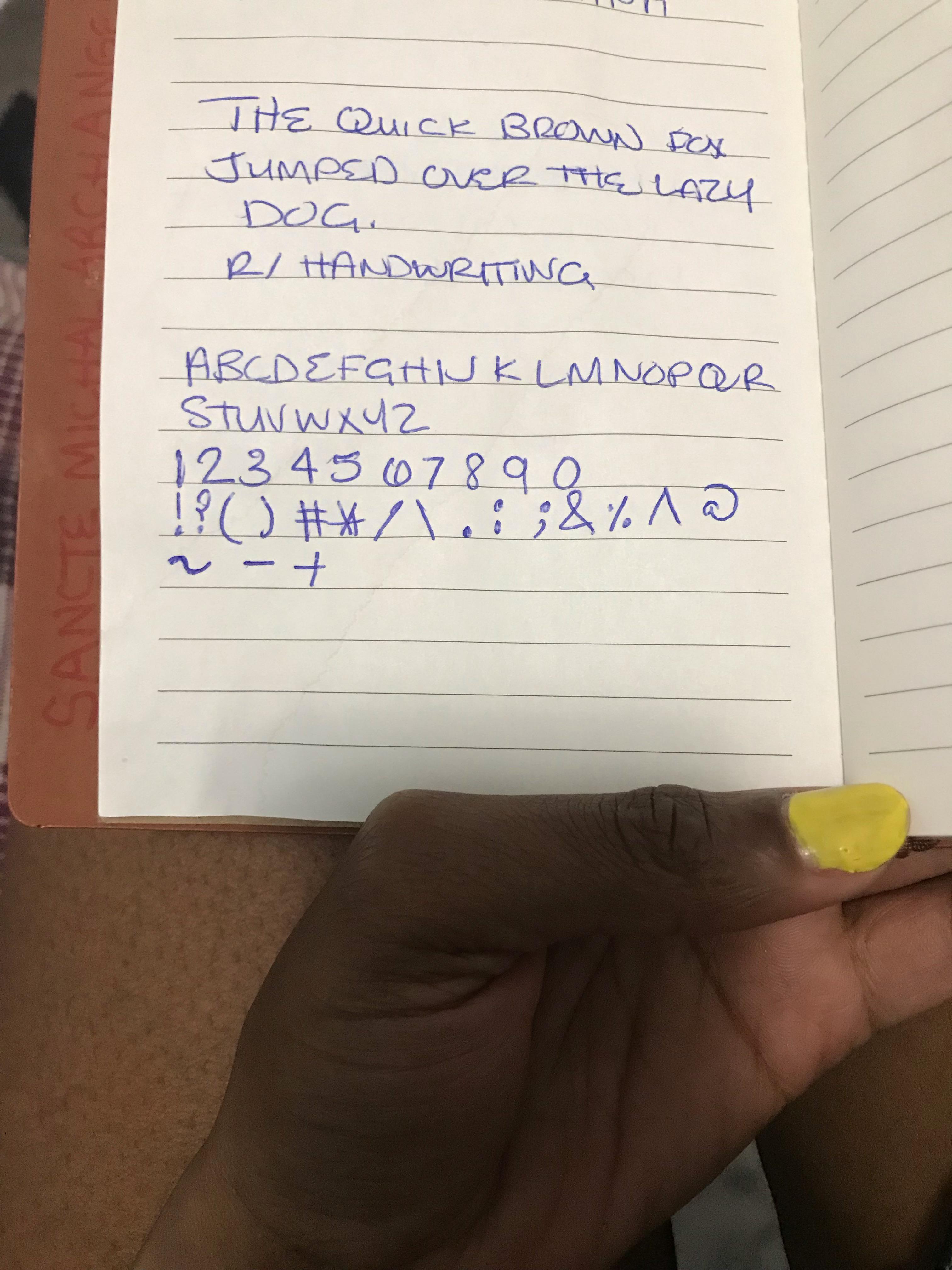 Handwriting pt 2 | Scrolller