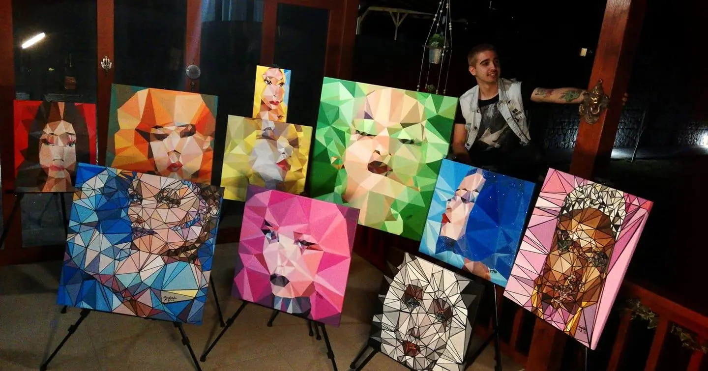 Happy painter😅 Me and portraits | Scrolller