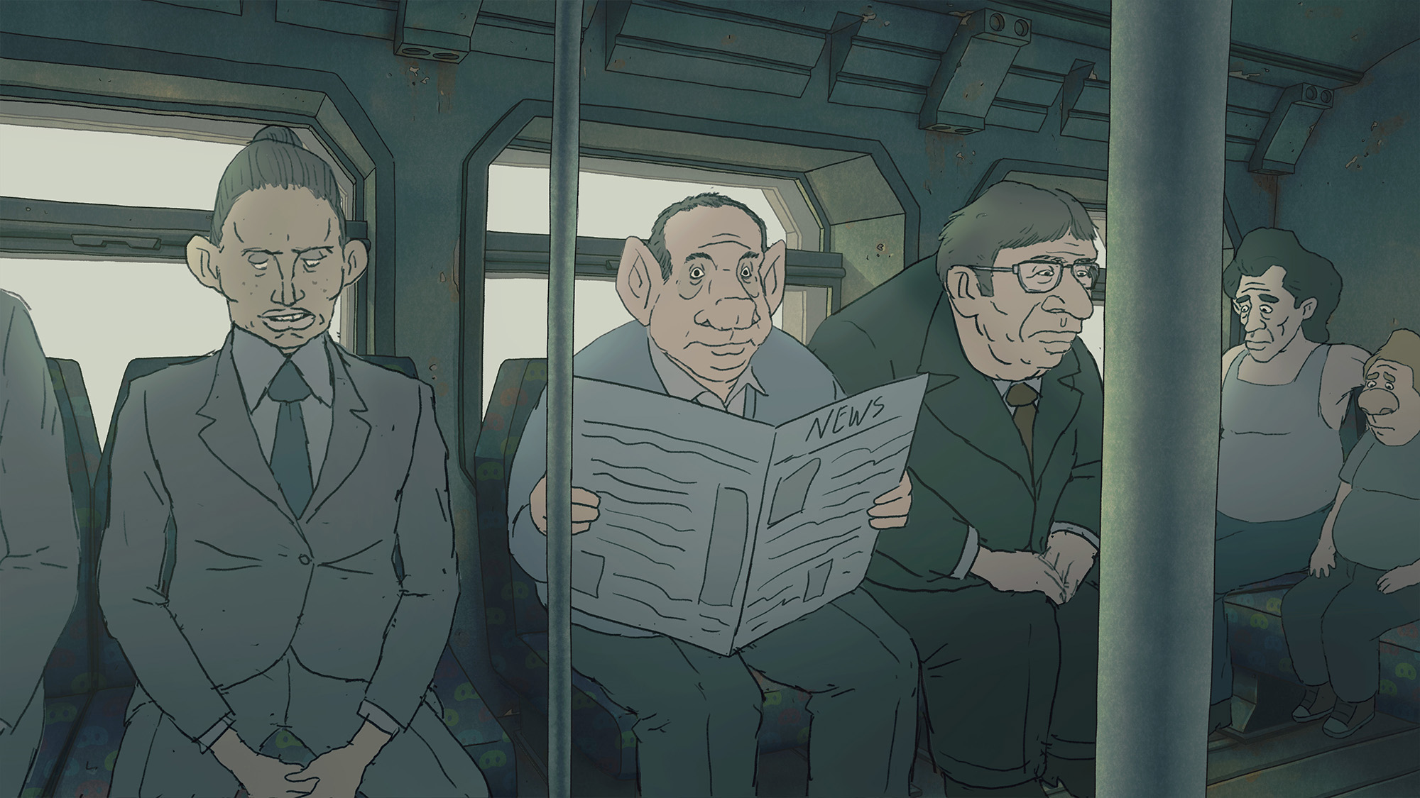 Some style frames for my short animation Hog Wild | Scrolller