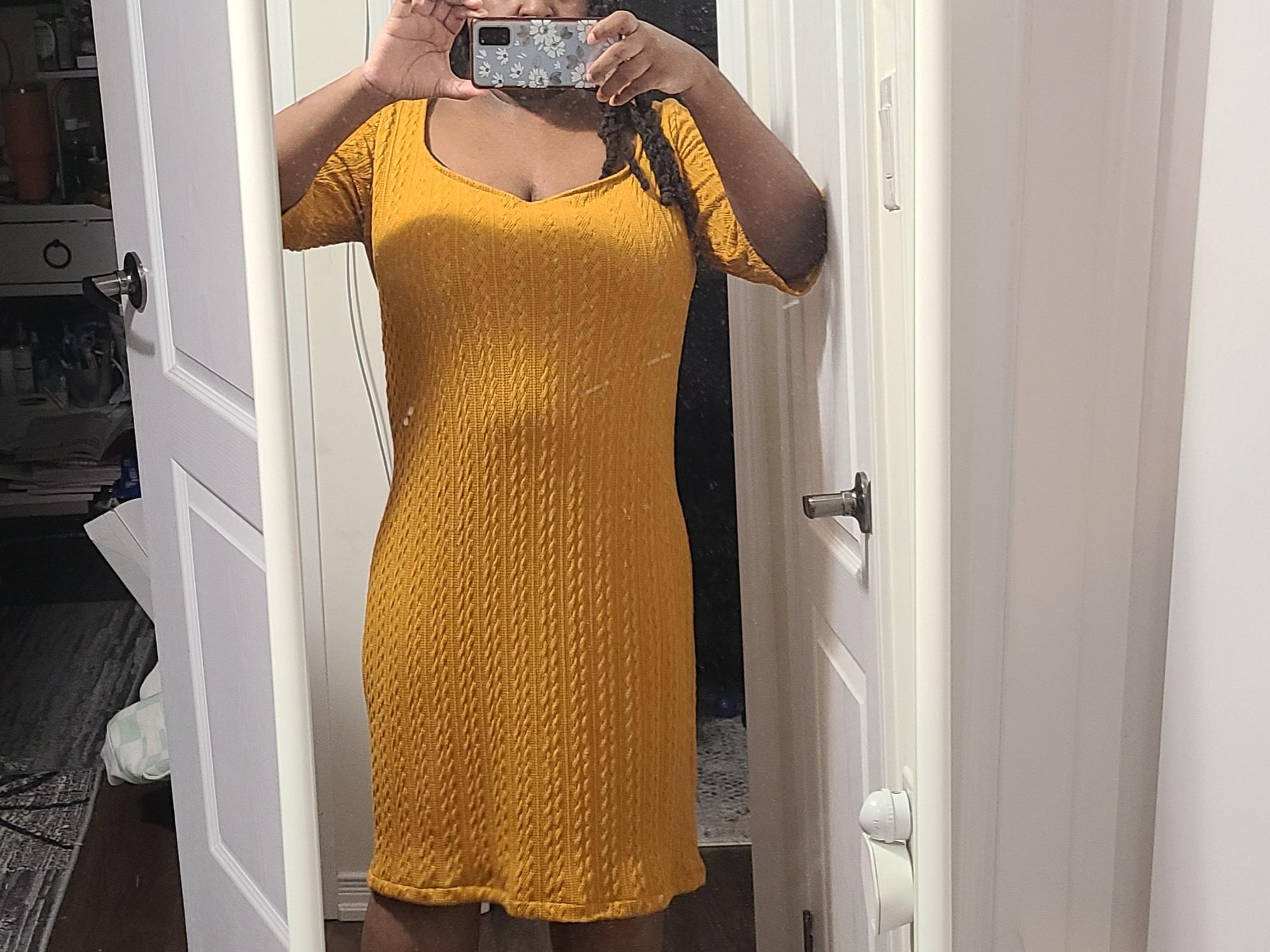 Bodycon sweater dress | Scrolller