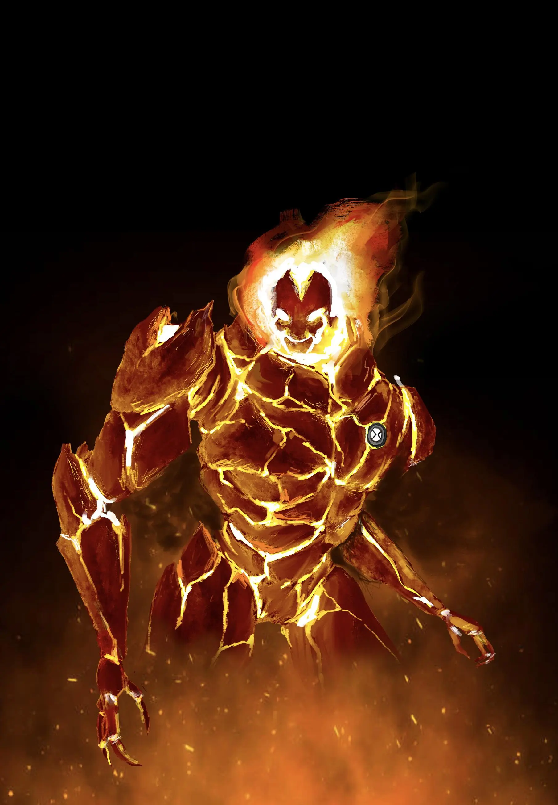 Heatblast Concept Art | Scrolller
