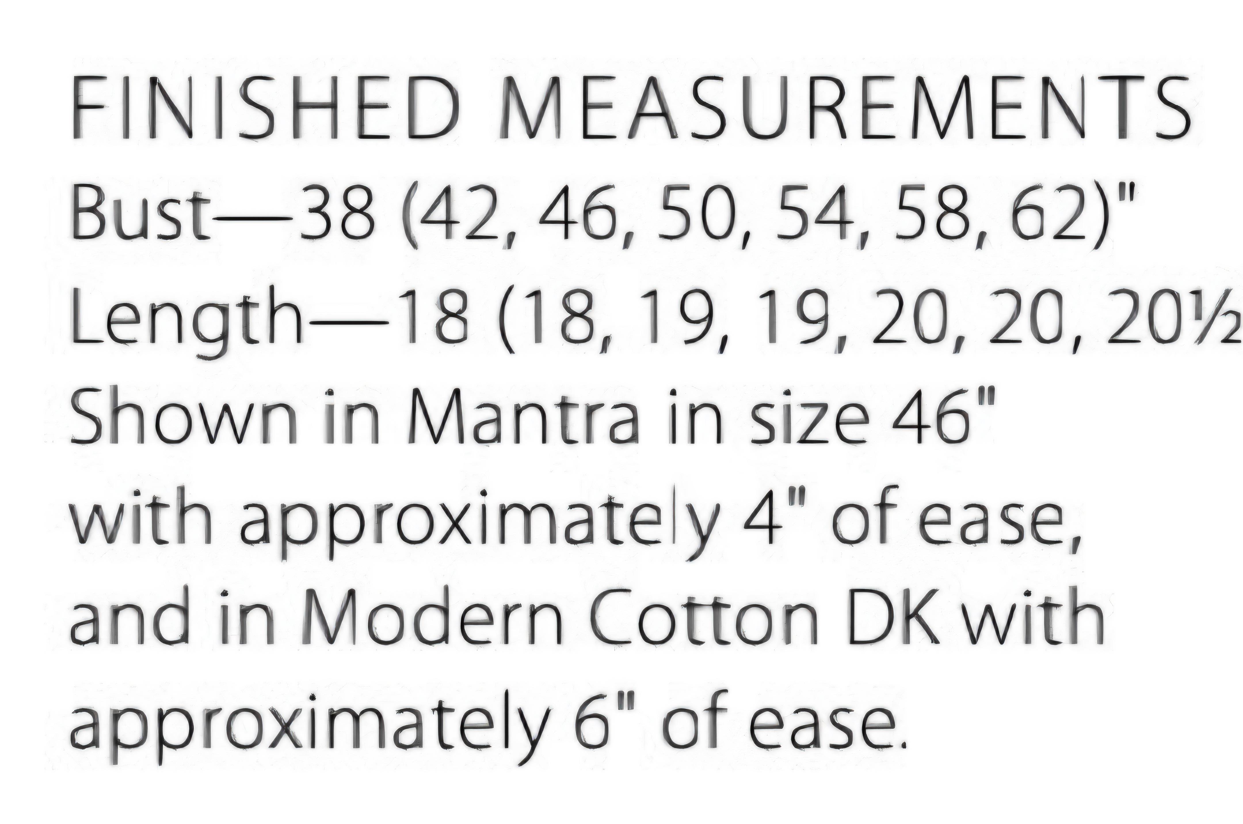 Help with pattern sizing | Scrolller