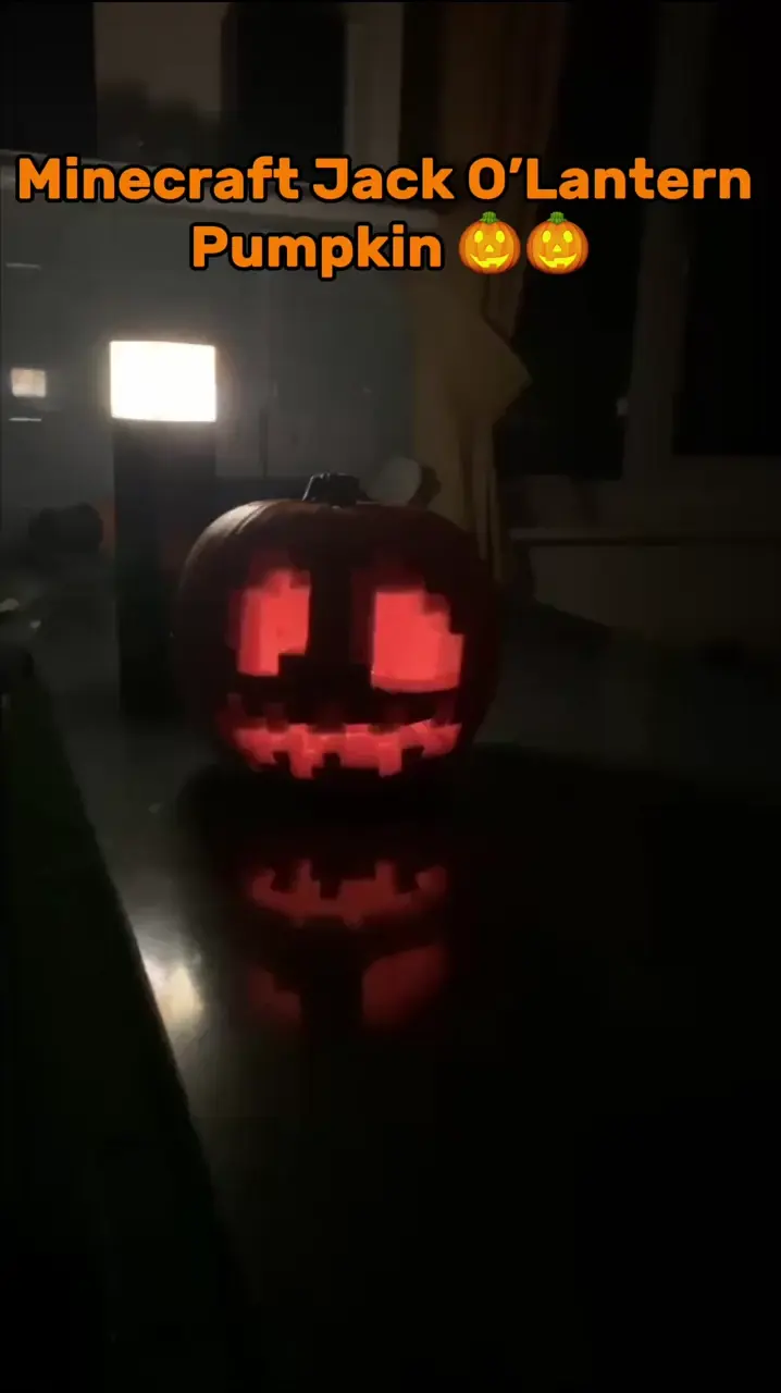 Here’s how I made my Minecraft Jack O’Lantern pumpkin | Scrolller
