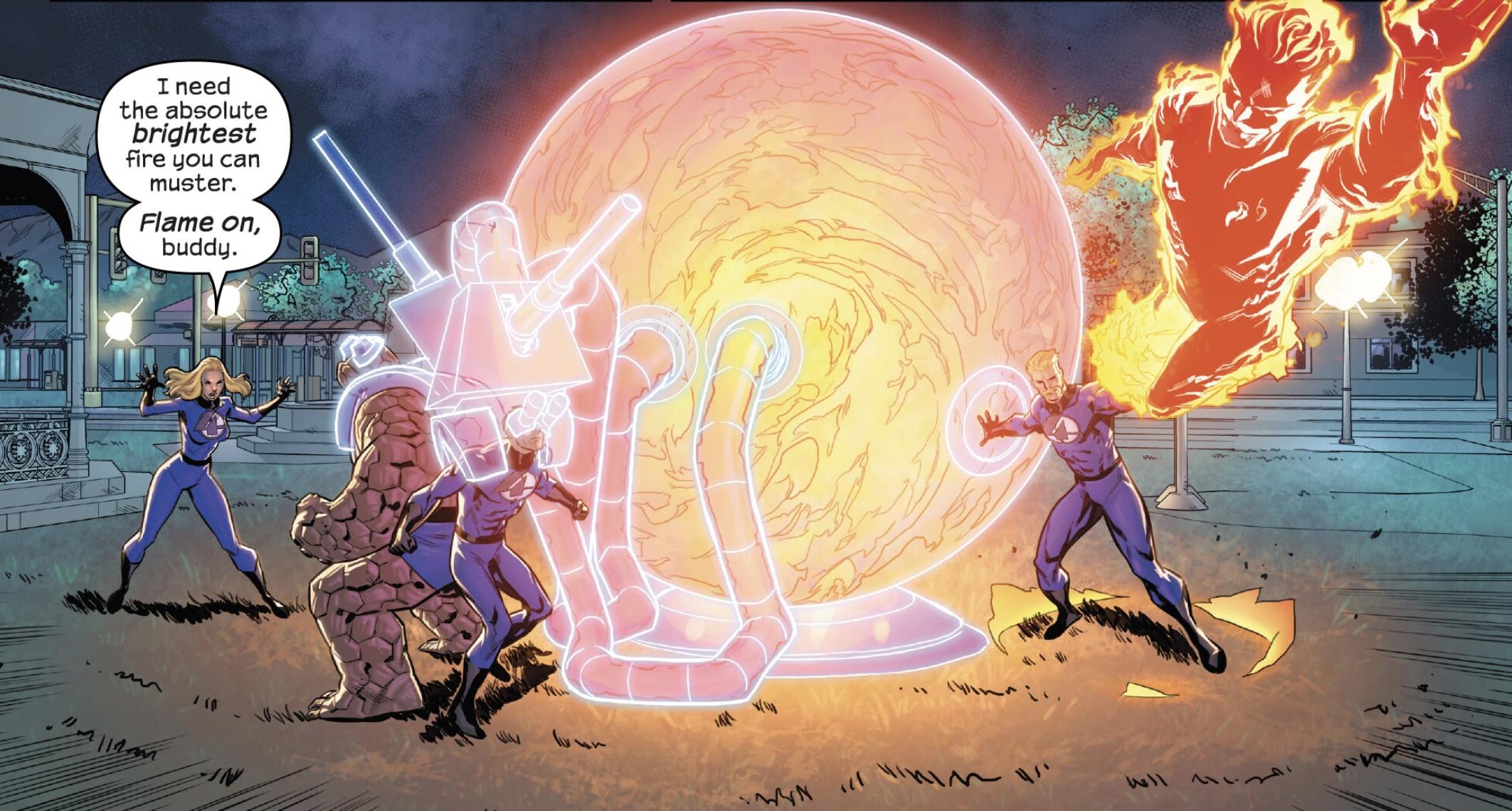 Fun with Lasers! [Fantastic Four (2022) #18 | Scrolller