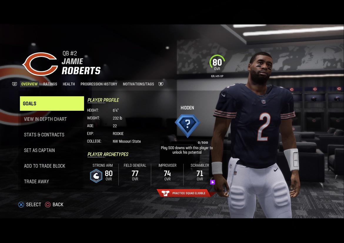 Finally… Autogenerated Generational QB!!! #DaBears | Scrolller
