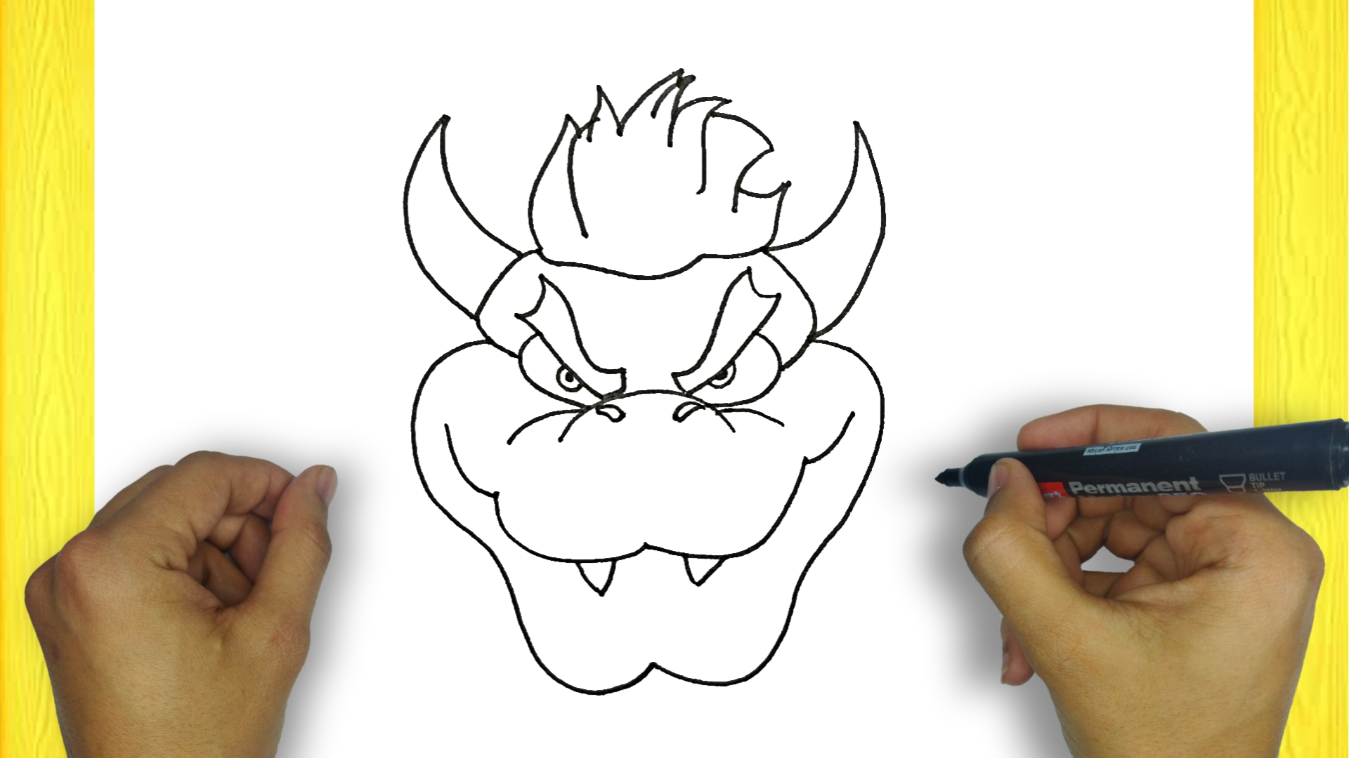 HOW TO DRAW BOWSER STEP BY STEP | Scrolller