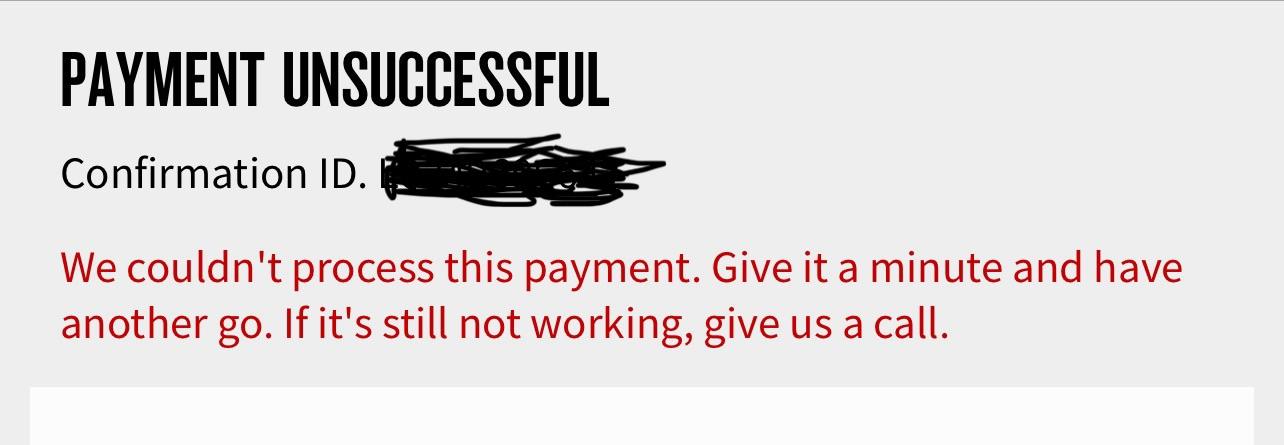 Nab payment issue | Scrolller