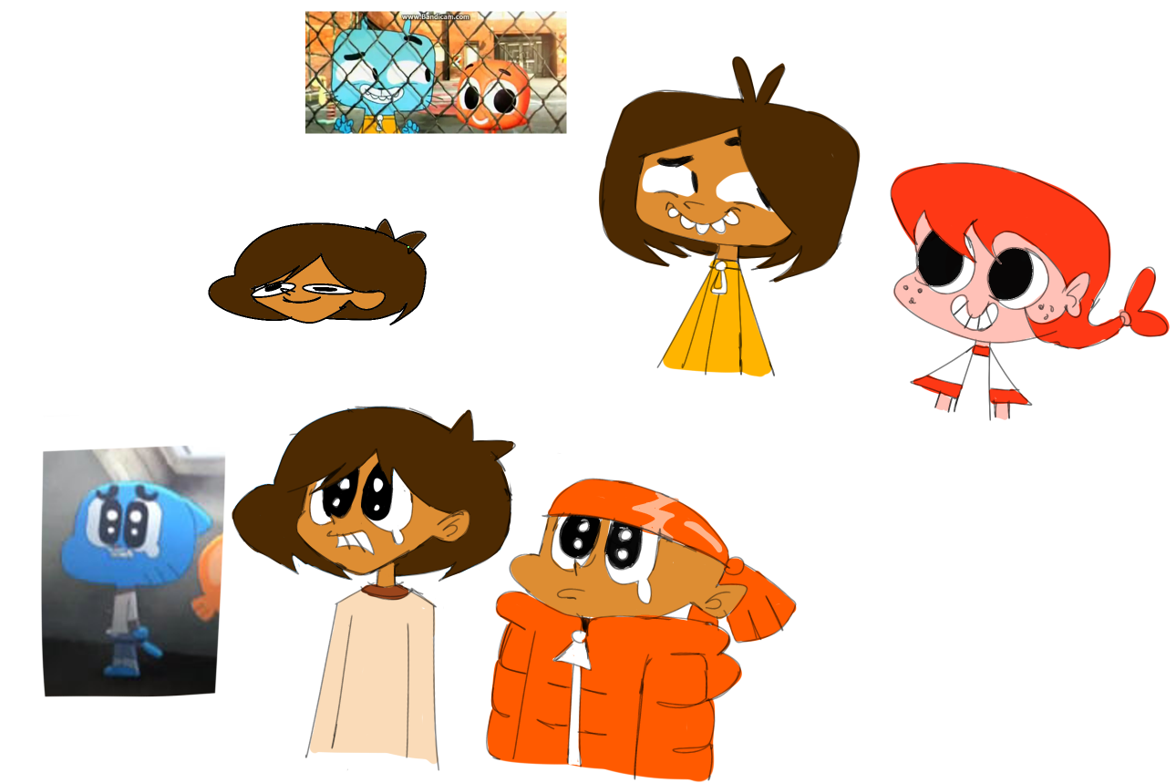 Human TAWOG designs of Gumball and Darwin I made | Scrolller