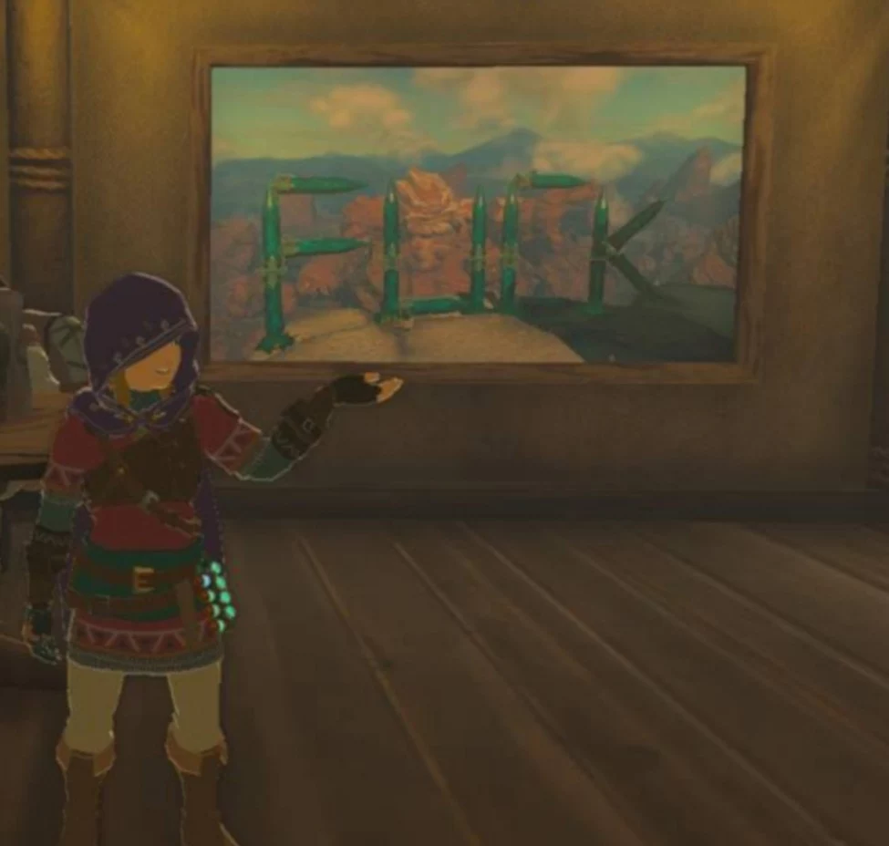 I got the idiot at the stable to hang up this picture | Scrolller