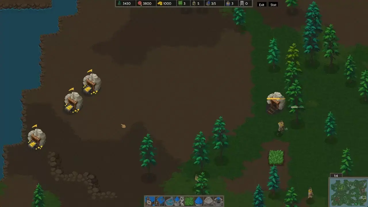 I made a Classic RTS inspired by Age of Empire 2 and Warcraft 2 & 3 that have full procedural ...