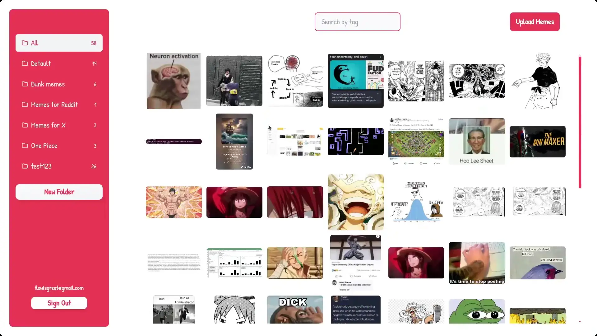 I Made World's First Memes Manager | Scrolller