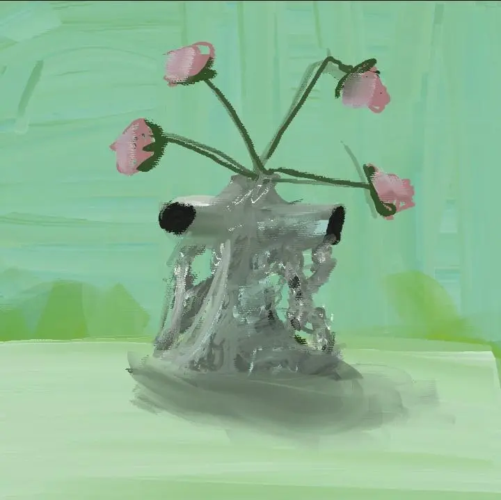 I painted the stage 2 cover art in vr | Scrolller