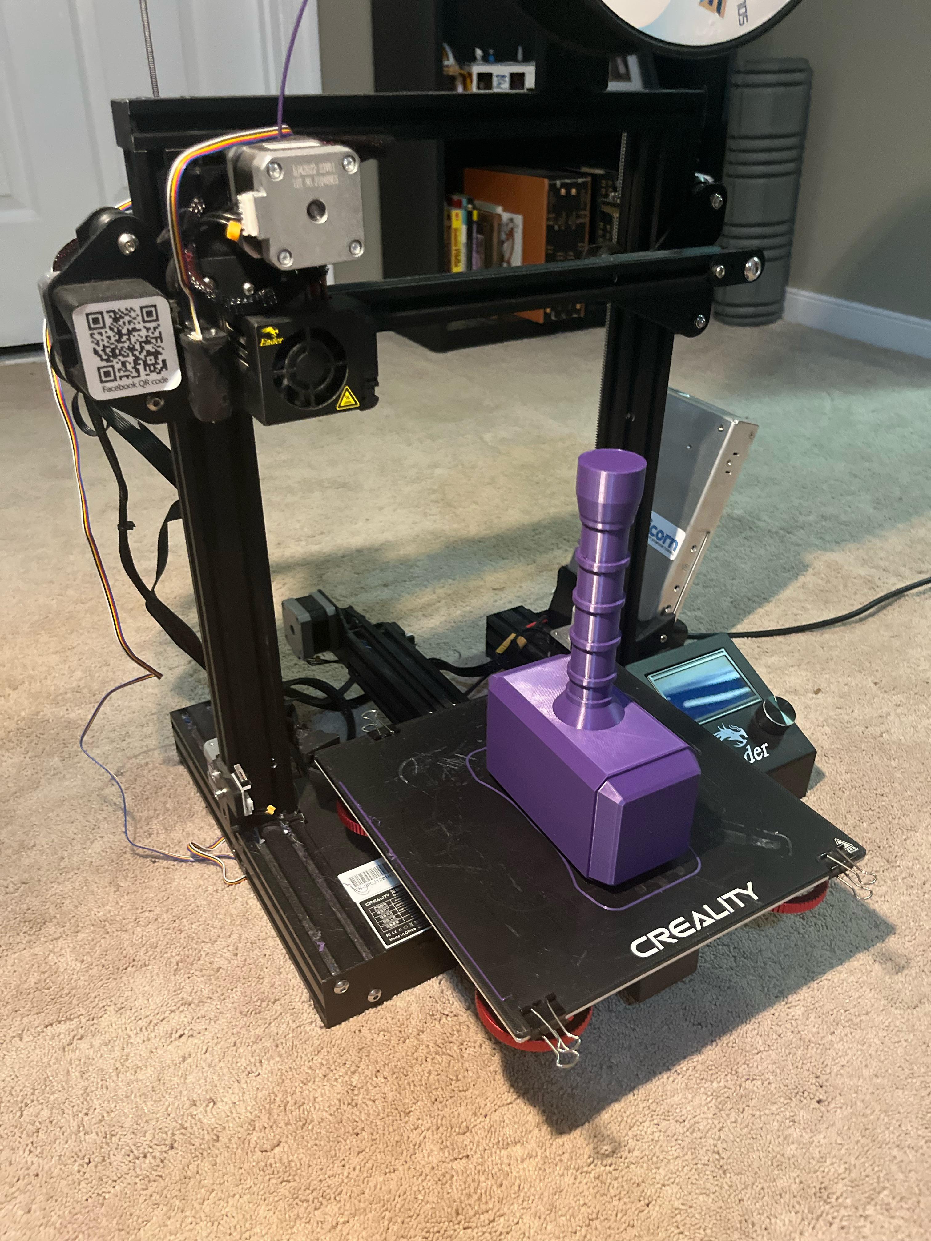 I think I’m having some over adhesion issues no matter what I do I can’t lift this hammer off ...