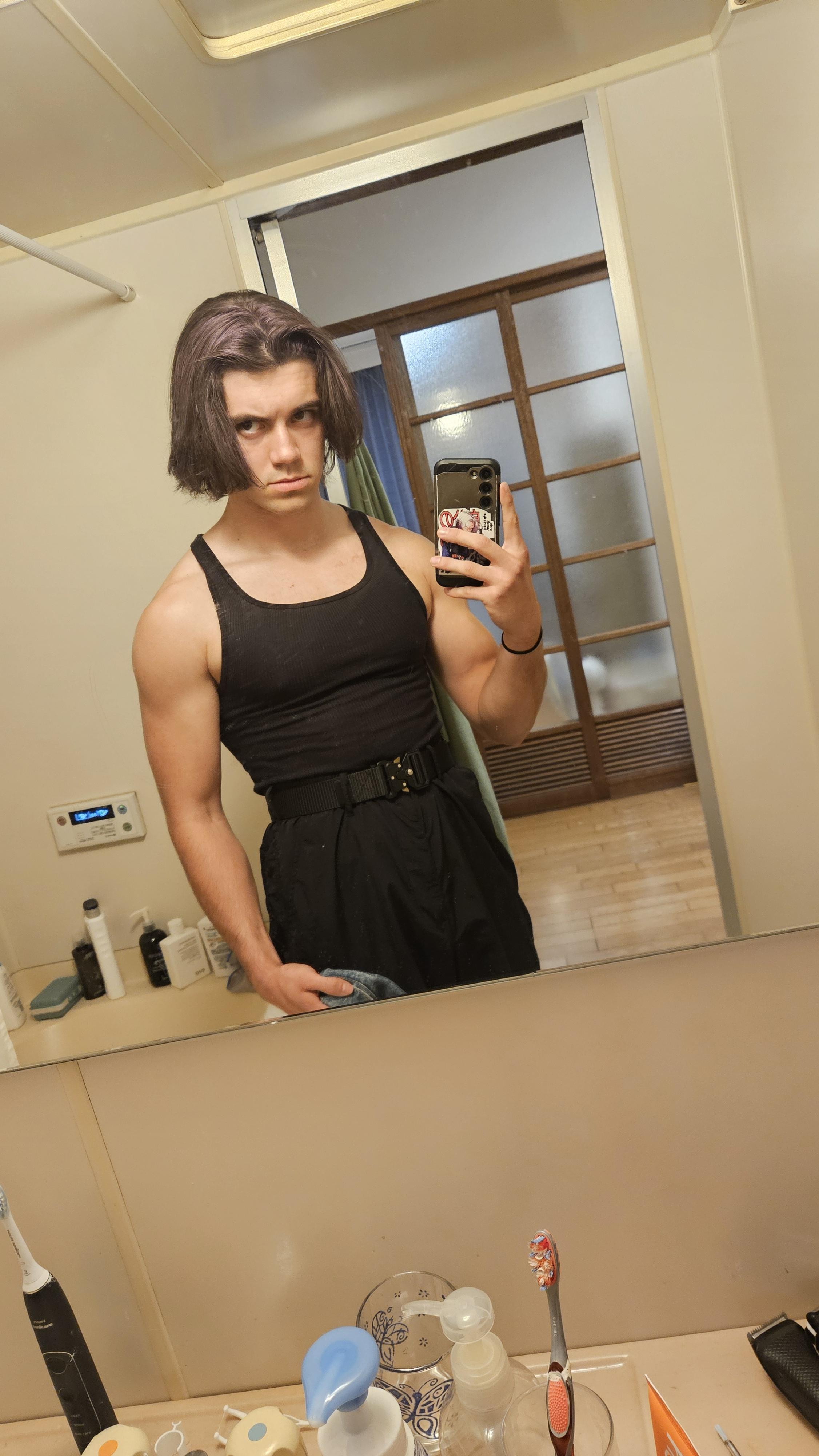 Me as Trunks with long hair | Scrolller