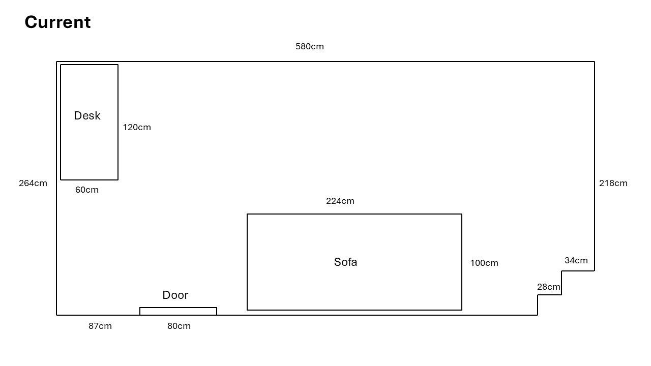 Please help with room layout for awkward room! | Scrolller